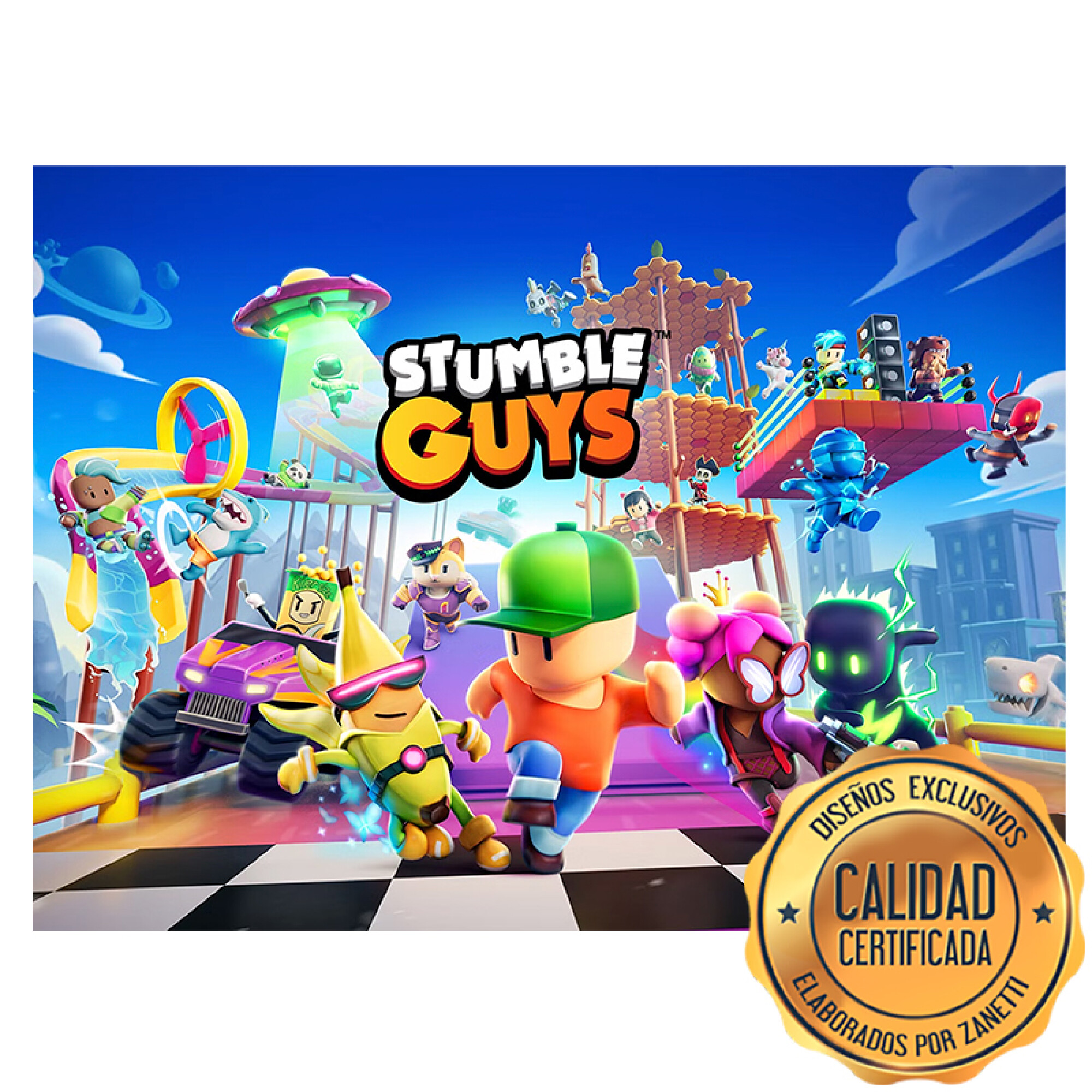 Lámina Stumble Guys - Rect. — Zanetti
