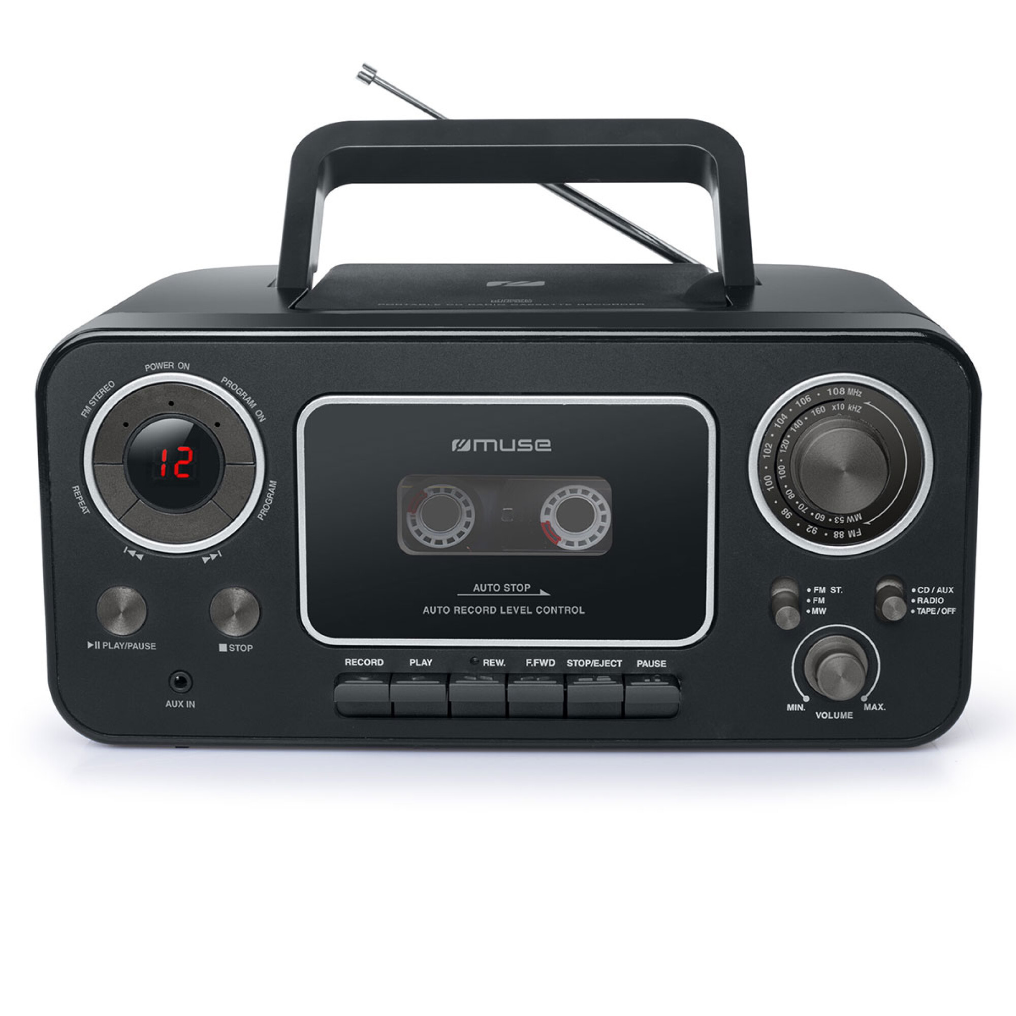 Radio Cassette Muse M182rdc Portatil — Palacio de la Música