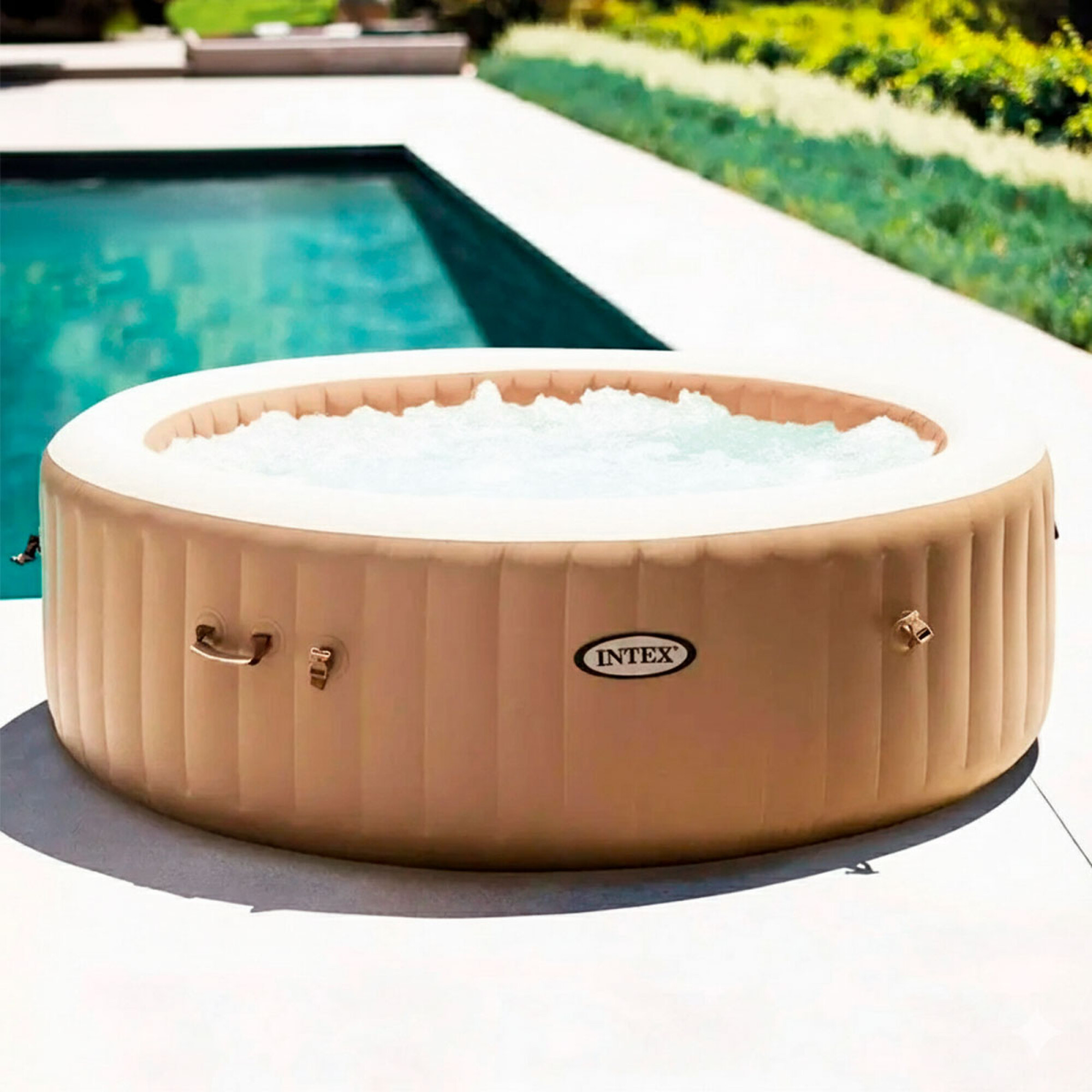 Intex Jacuzzi 6 Persona Pure Spa Hidromasaje Inflable — El Rey del ...