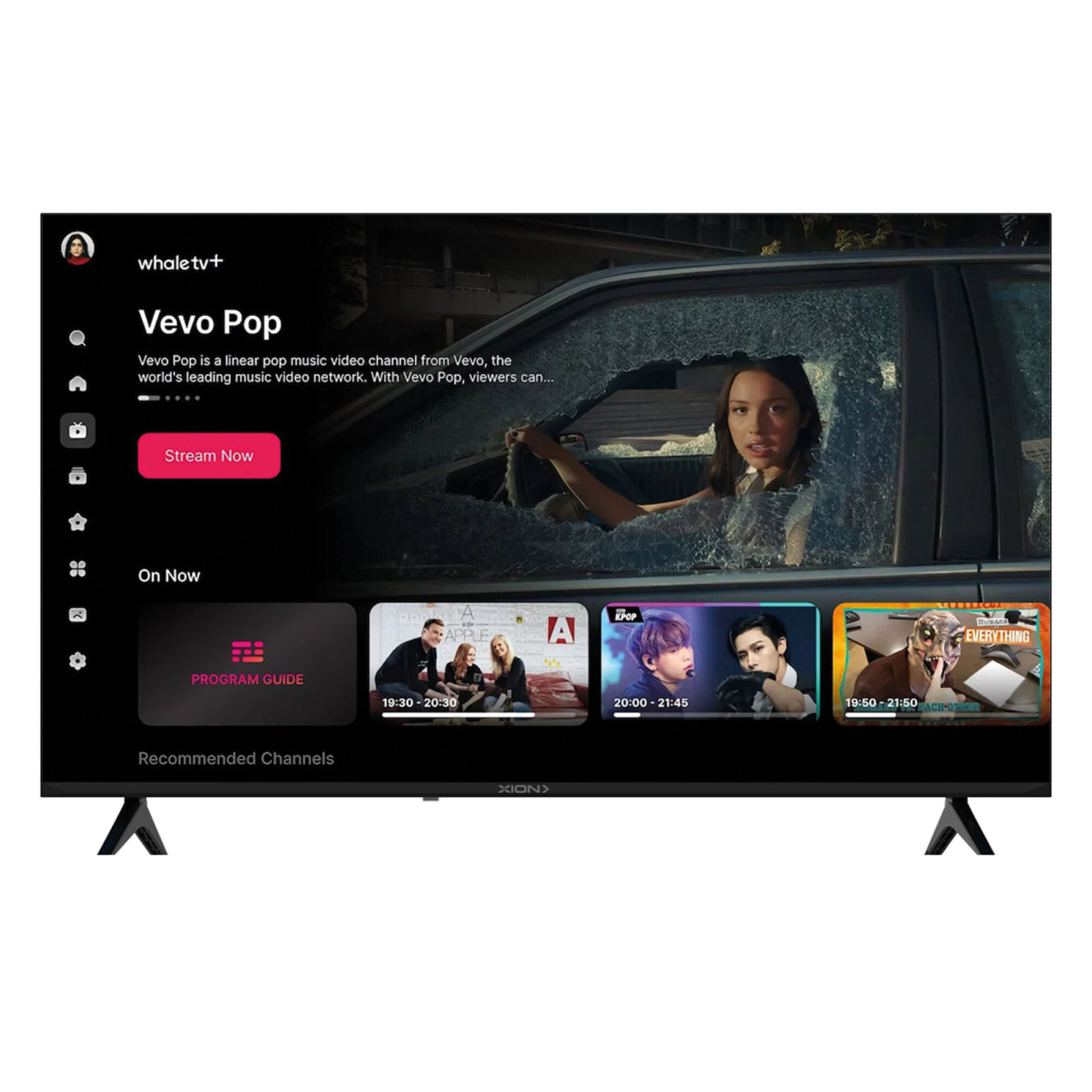 Tv Led Smart 50 4k Xion 50-pulgadas Negro Xi-led50w — Divino