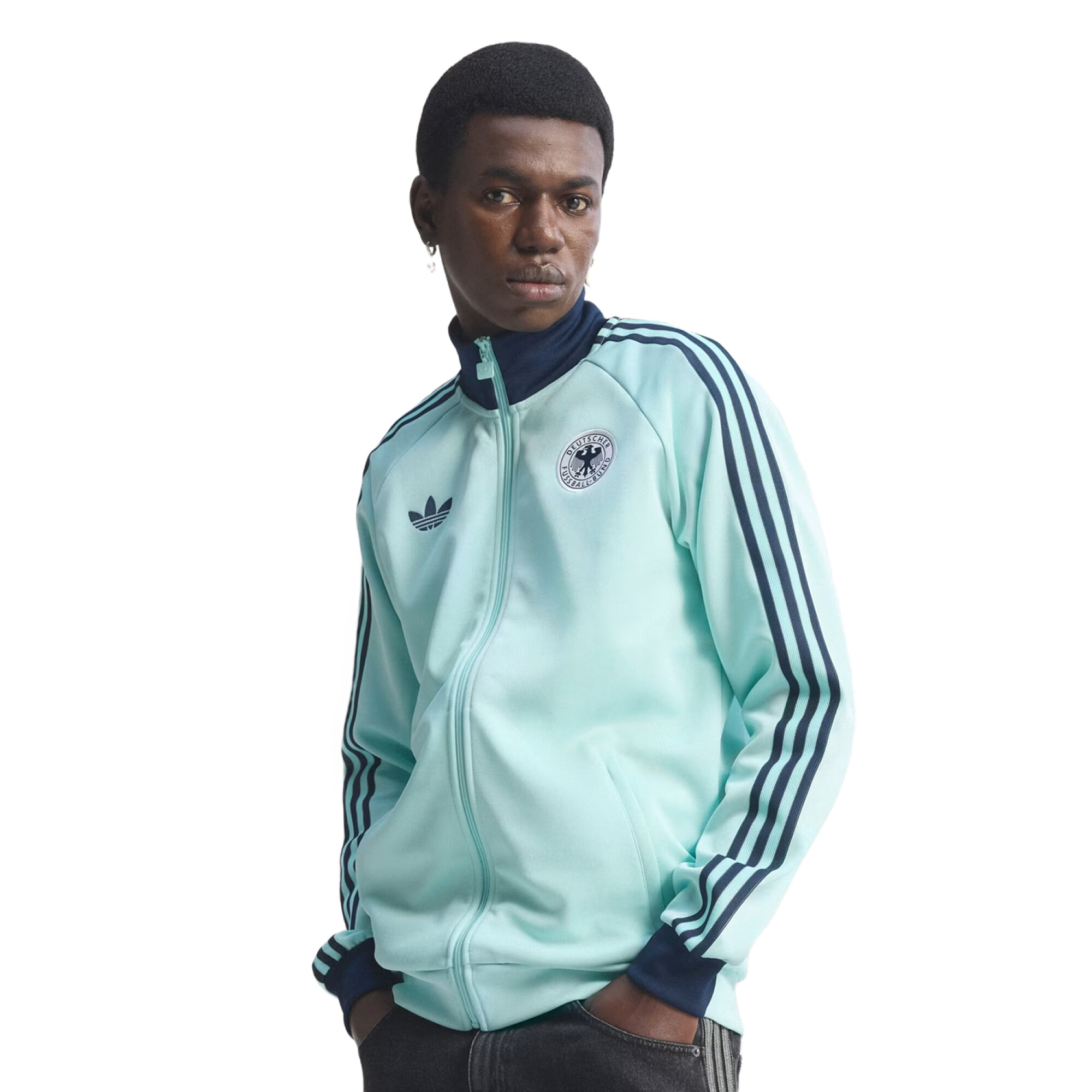 Campera Adidas Dfb Og Tt - Celeste — La Isla