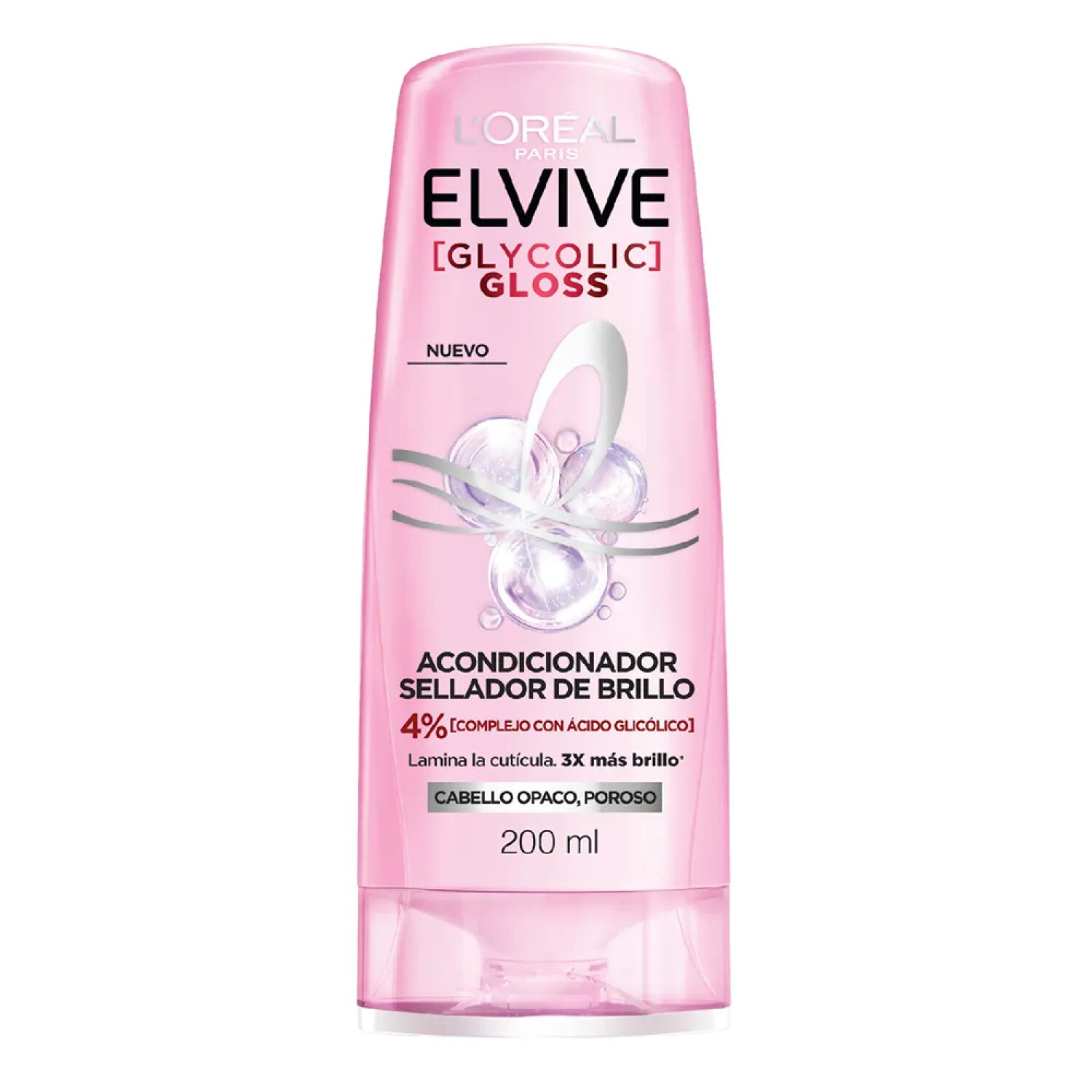 Pack L'Oréal Paris Elvive Glycolic Gloss Shampoo 370ml + Acondicionador 200ml — San Roque