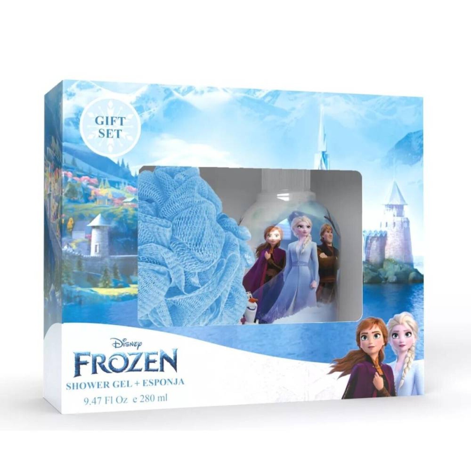 Disney Set Frozen Gel 280ml + Espon — San Roque