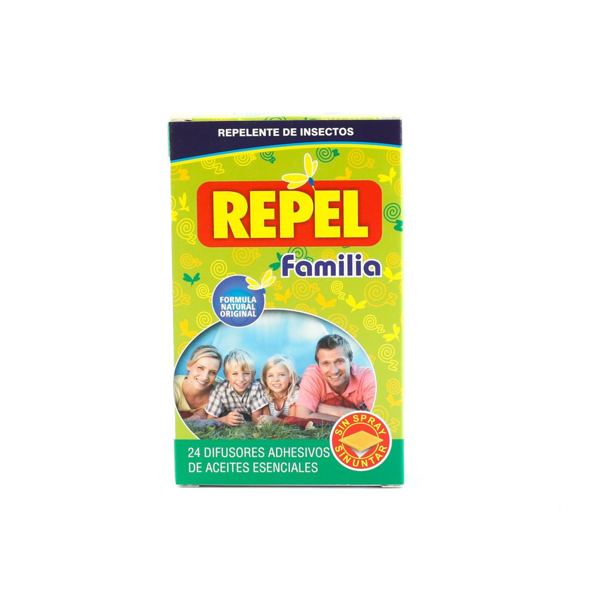 REPEL FAMILIA CJ X 24 PARCHES — Farmacenter