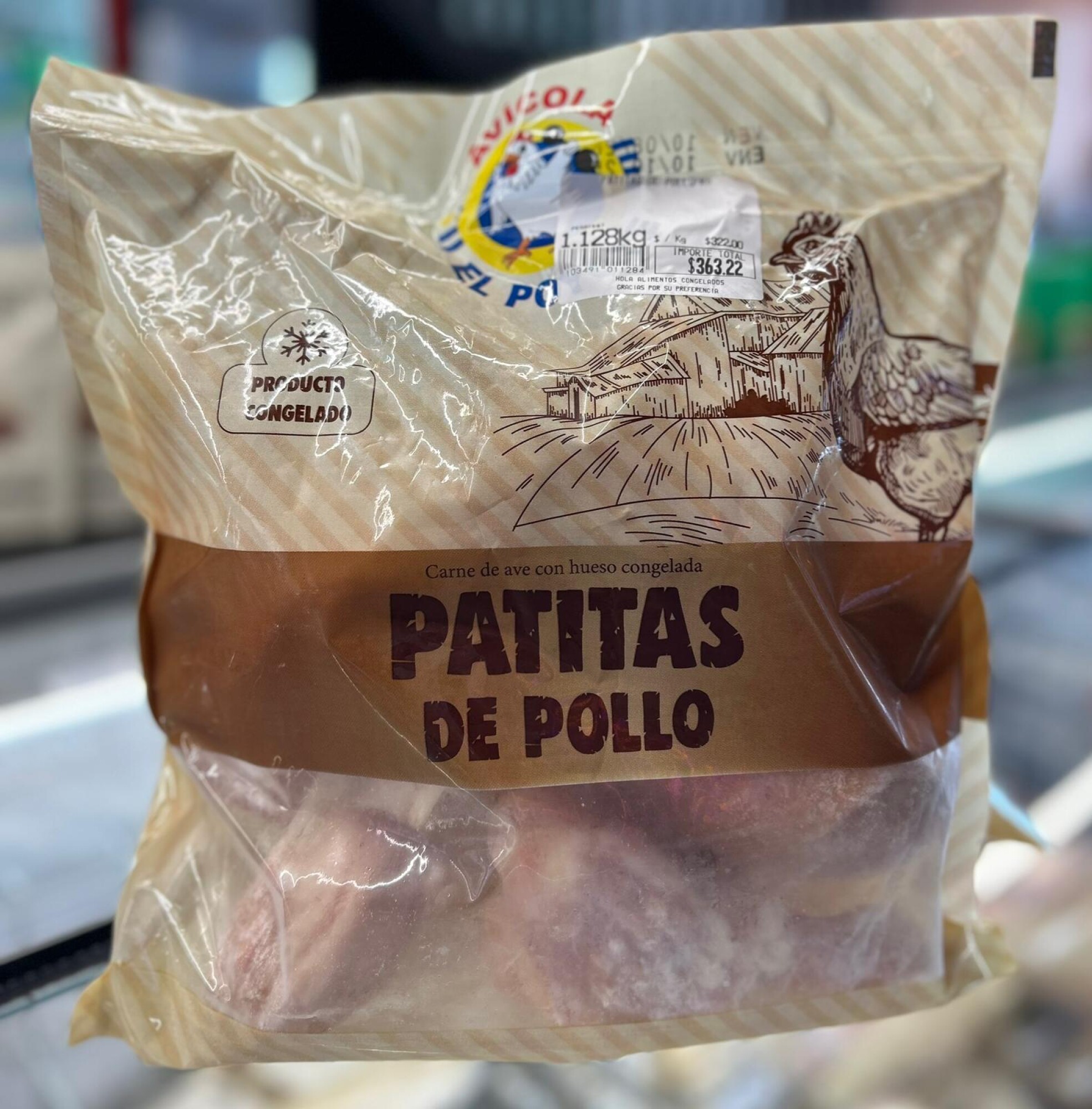 PATITAS DE POLLO AVICOLA EL POYOTE — Hola Congelados