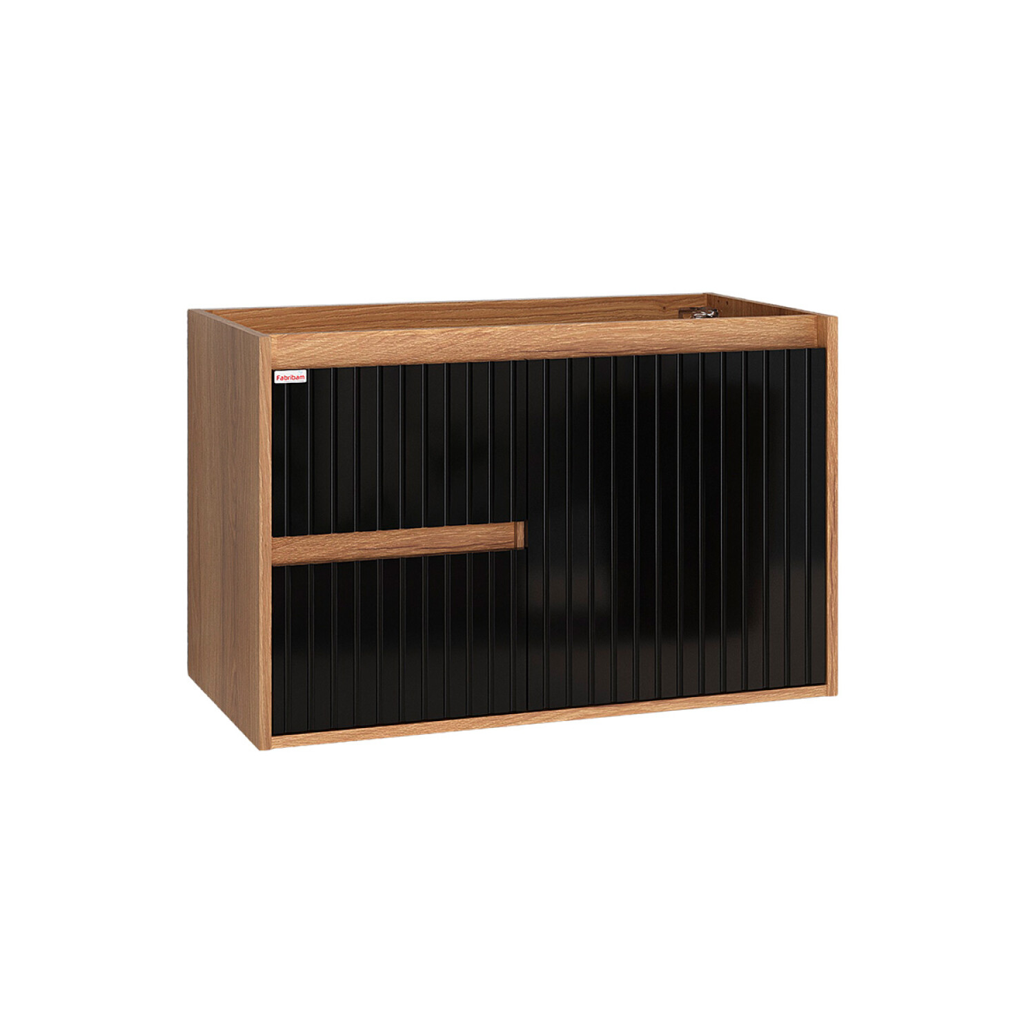 Mueble De Baño Suspendido Modelo Clarice 78 Sin Tapa - Color Catedral ...