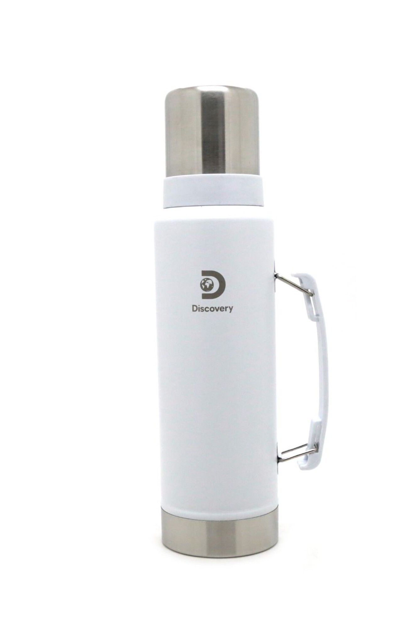 Termo doble acero 1.3L- Discovery - Blanco — Canva Store