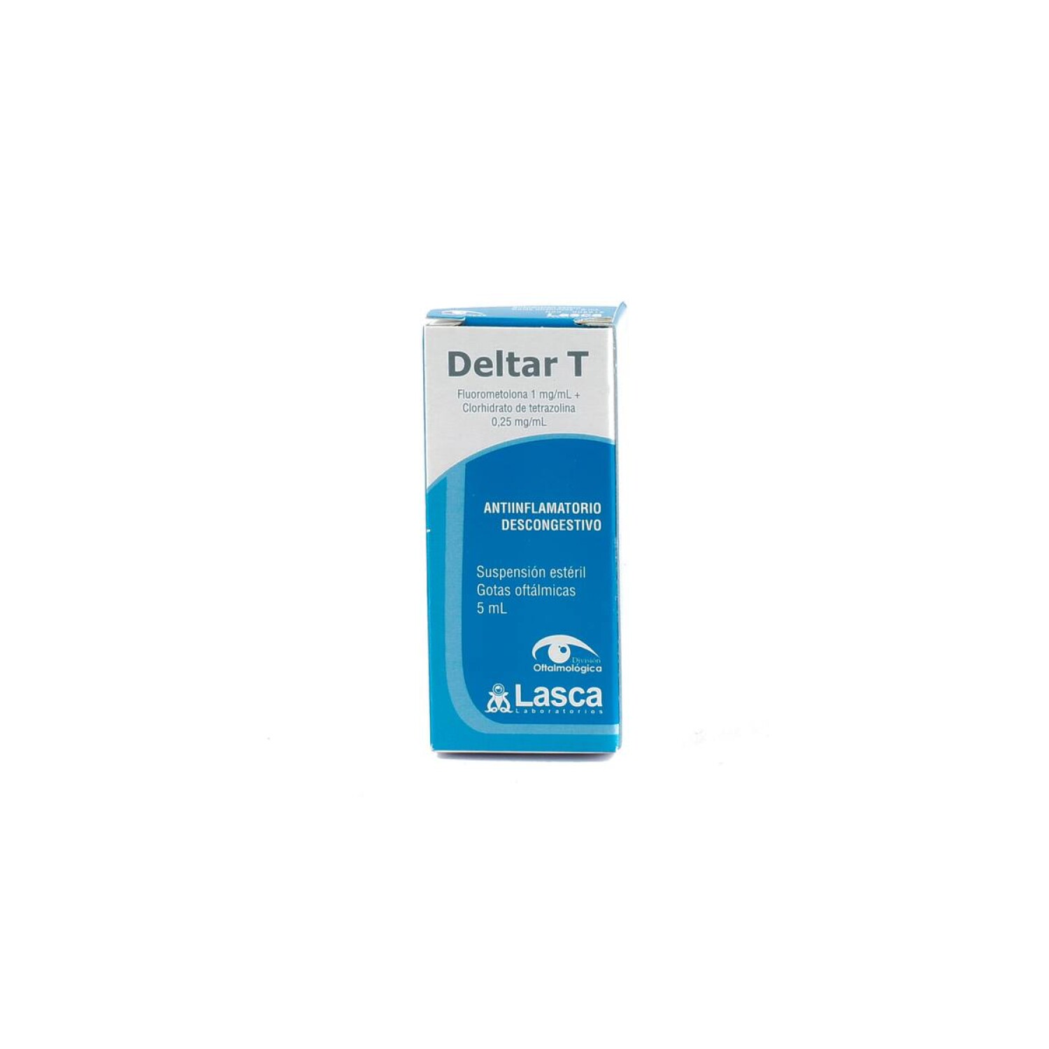 DELTAR T GTS. OFTALM. FR. X 5 ML. — Farmacenter
