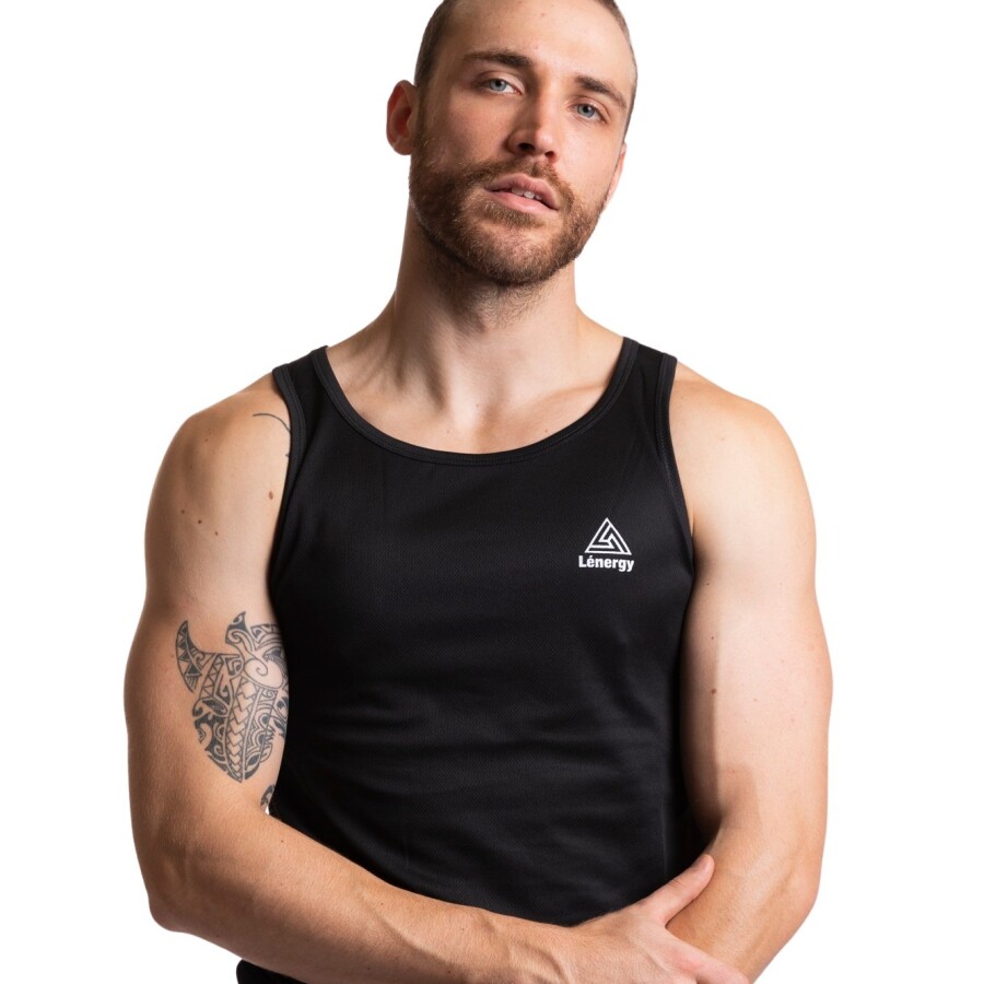 LENERGY MUSCULOSA - BLACK — Vezzo Calzados