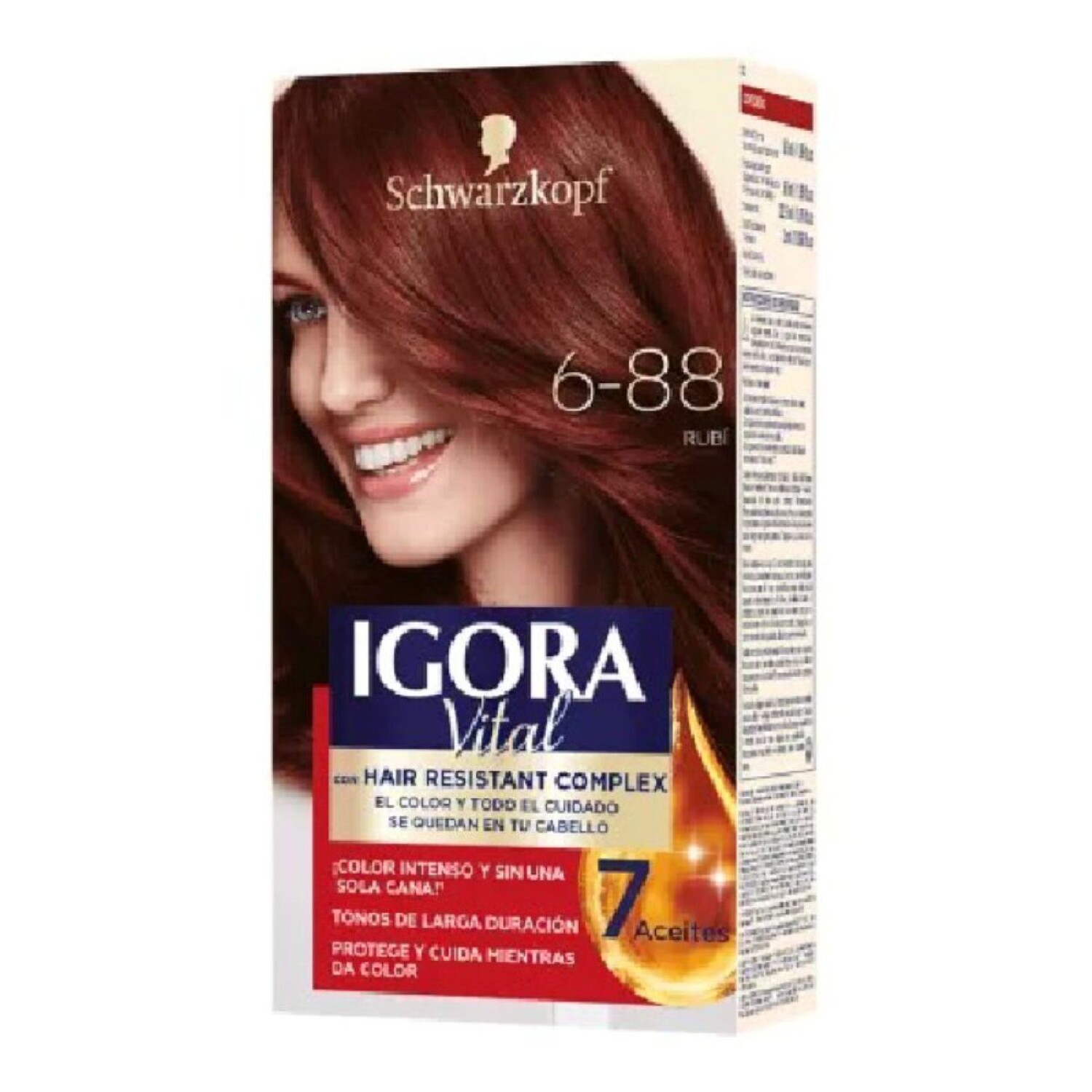 IGORA VITAL RUBI N°6-88 KIT X 50 ML. — Farmacenter