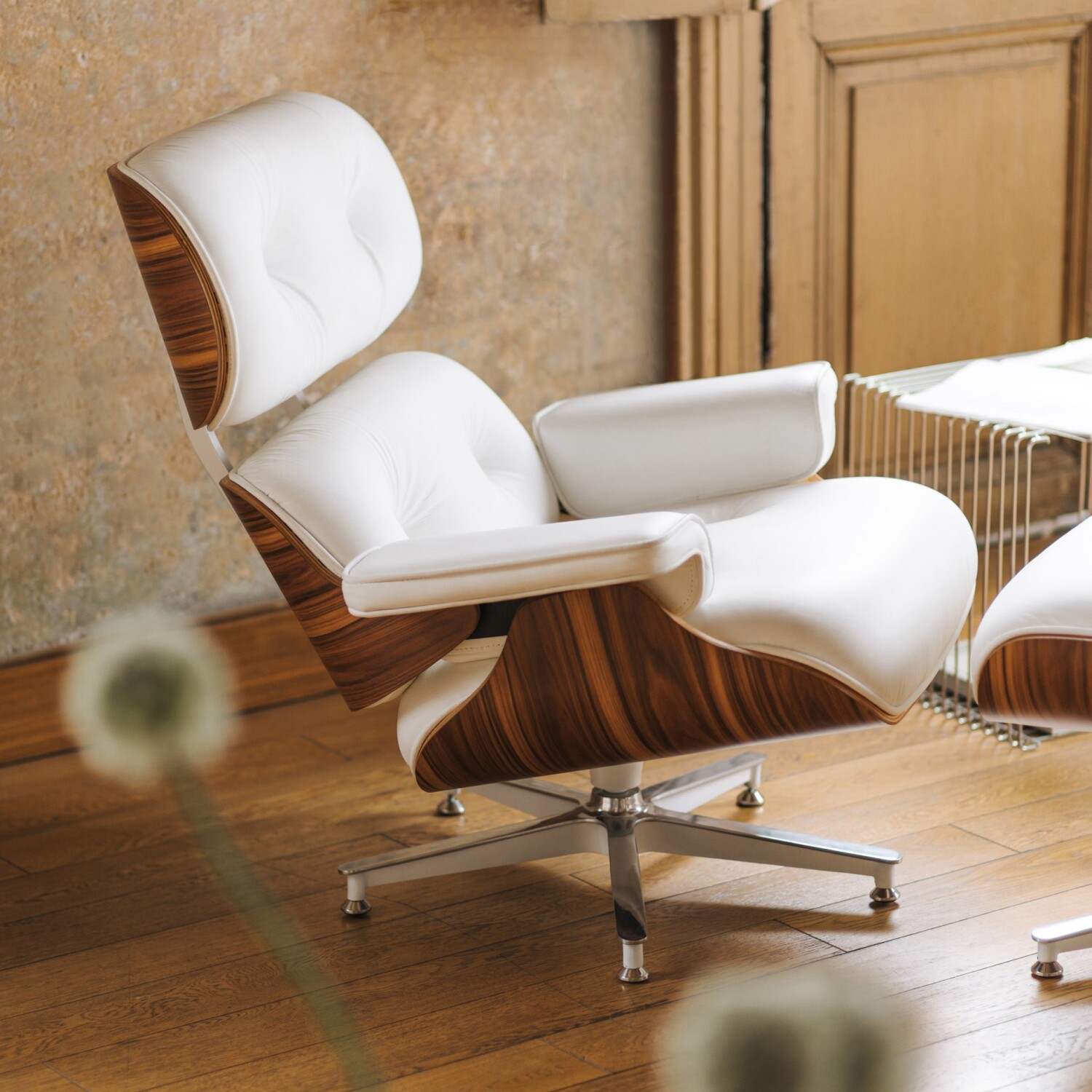 Butaca Eames Lounge White EN EXHIBICIÓN | SIN CAMBIO — Samic