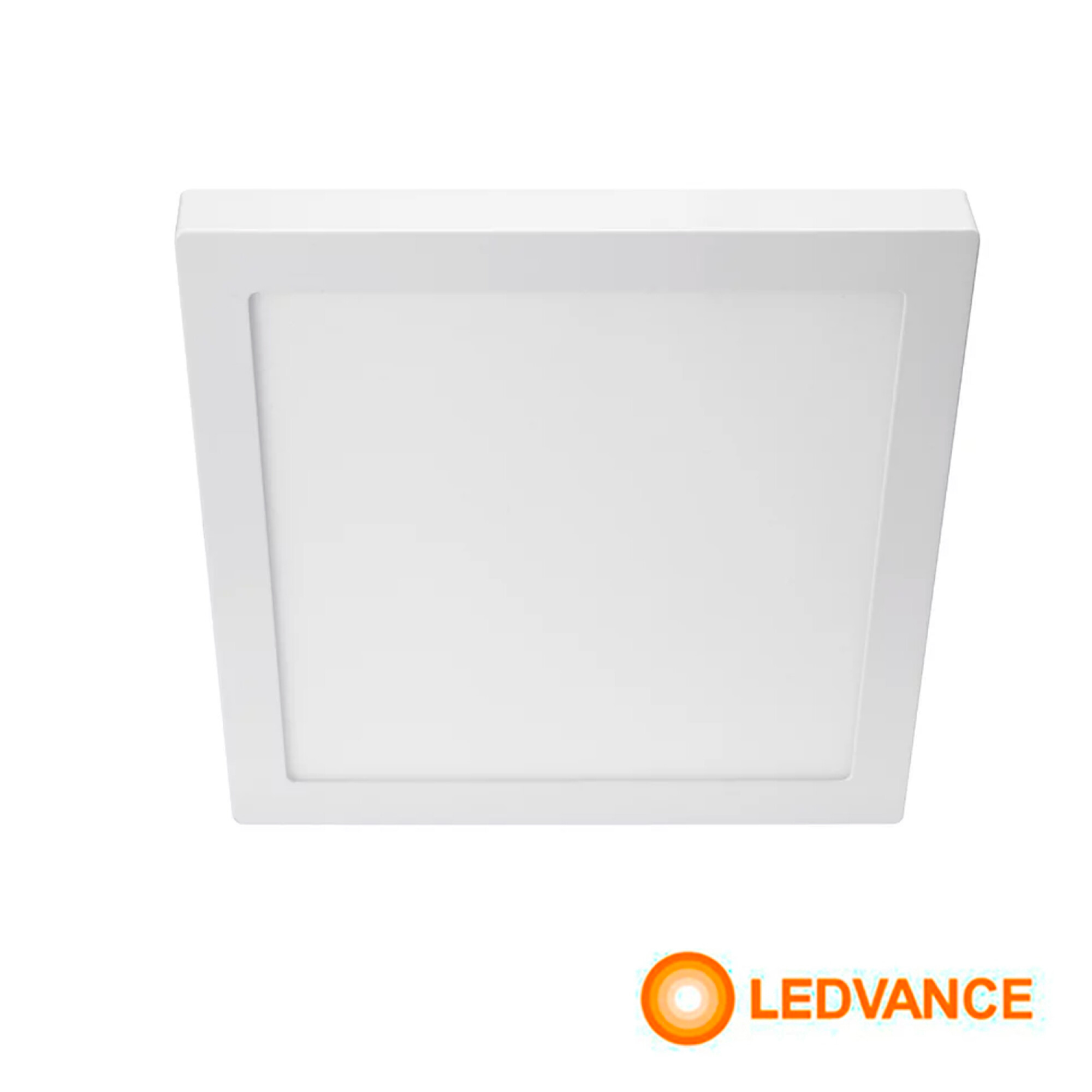 Panel LED LEDVANCE OSRAM Slim Cuadrado De Adosar 24W Luz Cálida — Serlux