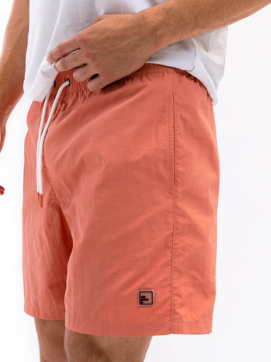 Short de Baño Taslon Buzios - Coral — Forum Industries Co