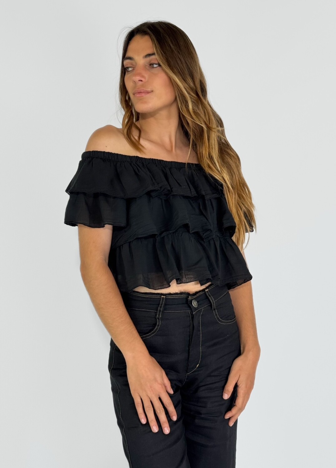 TOP VENEZIA - NEGRO — Panthai