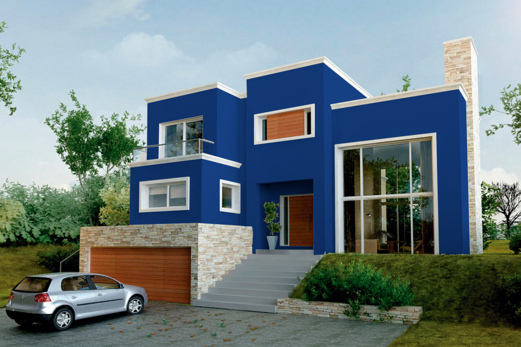 Sinteplast Obras - Latex Interior Exterior - Azul Océano — Urucolor