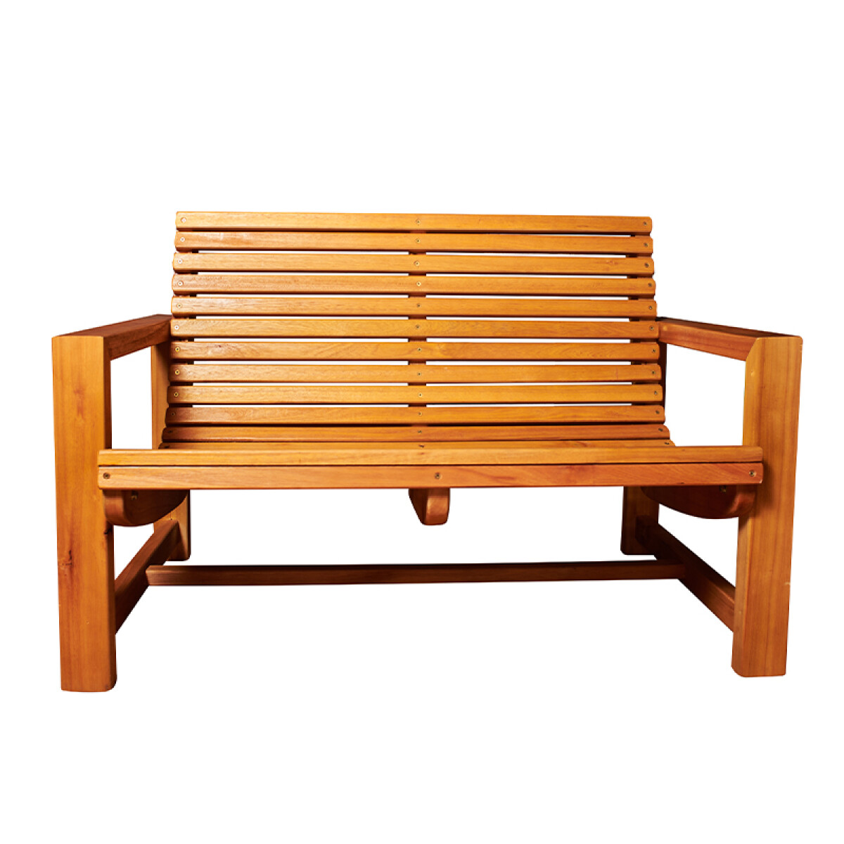 Sillón curvo 2 cuerpos exterior — Serra Amoblamientos