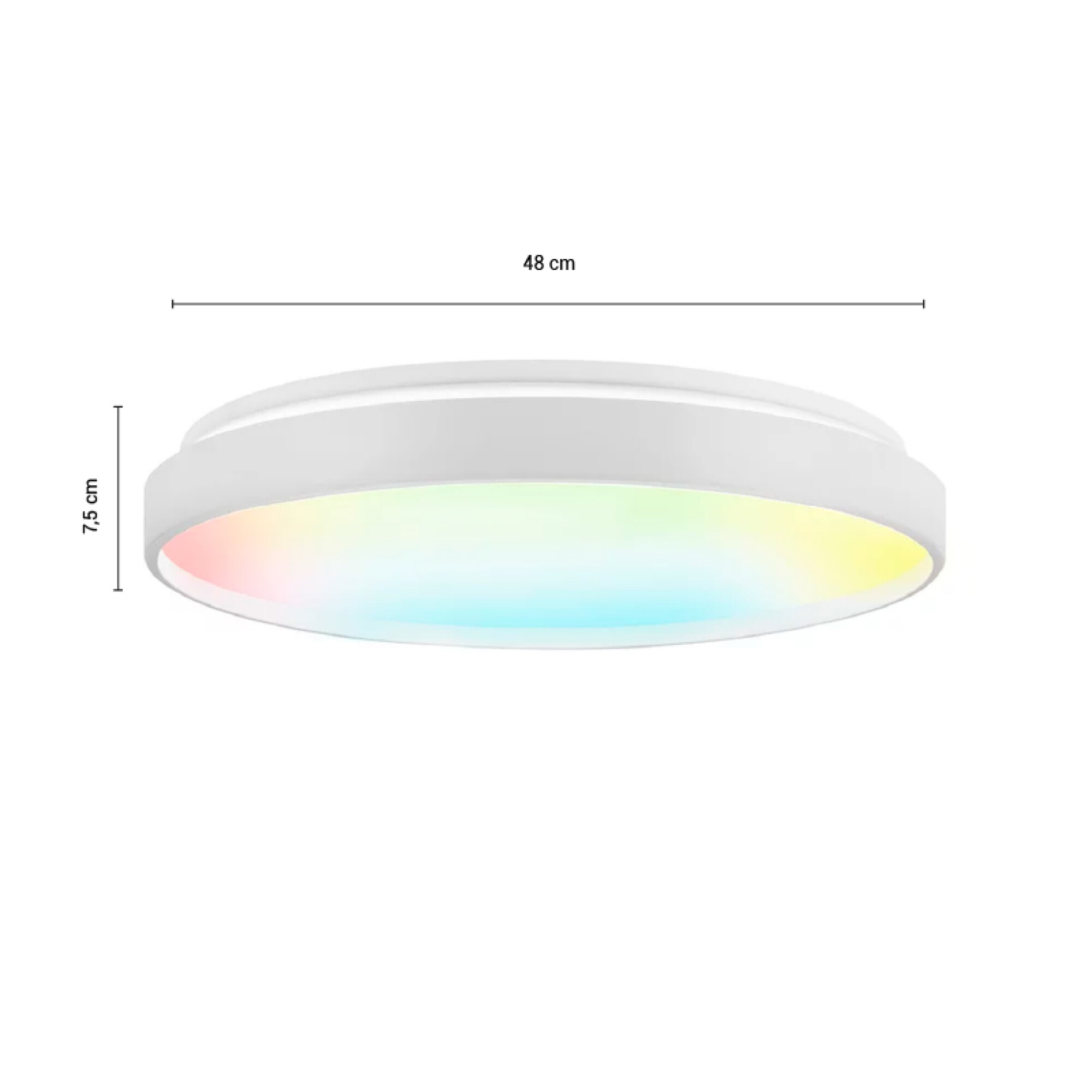 Panel LED LEDVANCE OSRAM Deco Smart Blanco De Adosar 32W RGB — Serlux