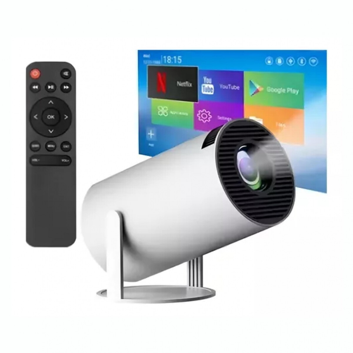 Mini Proyector Portátil PRO-036 UHD 4K WiFi BT Control Remoto — AMV Store