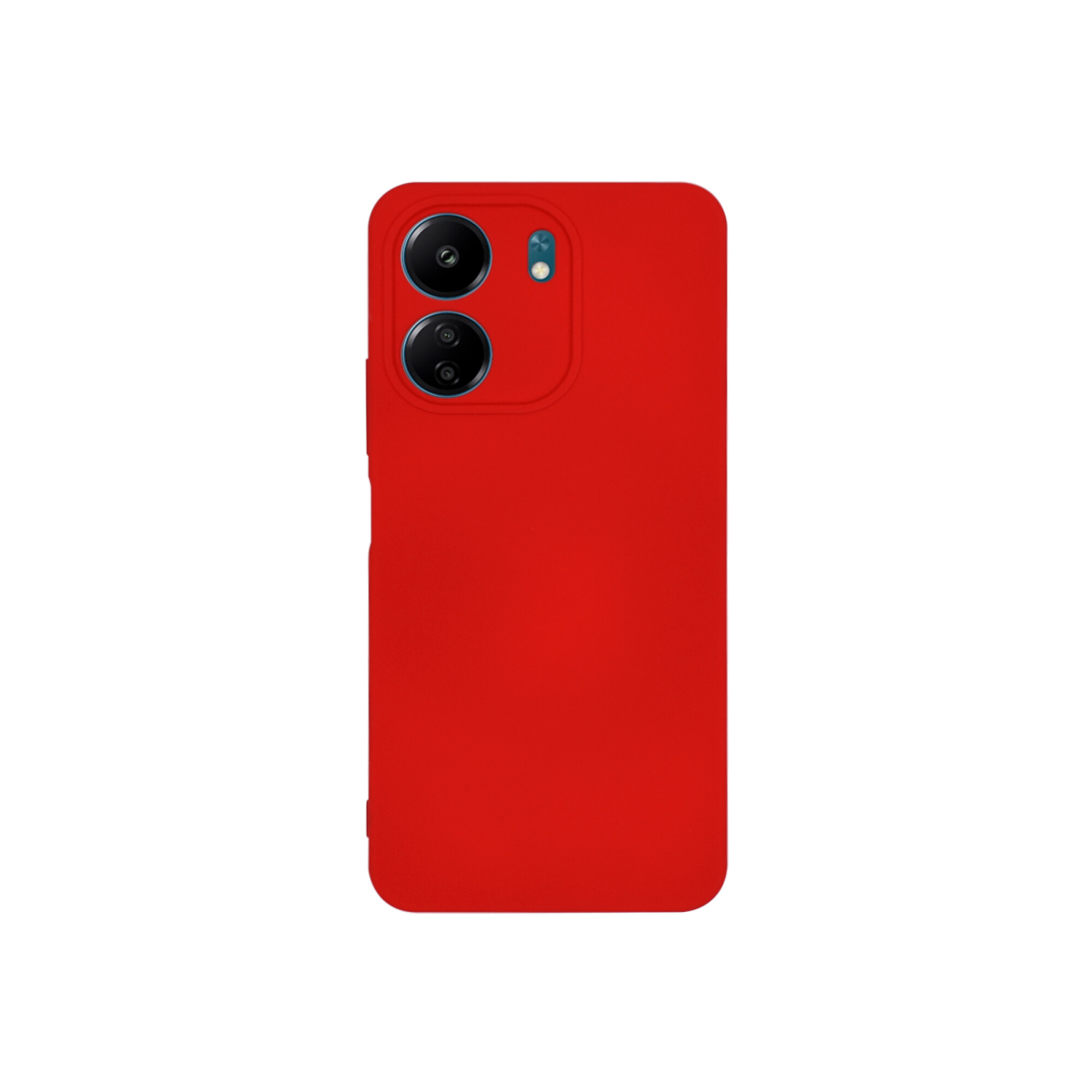 Protector Xioami Redmi 13C engomado color rojo — Cellular Center
