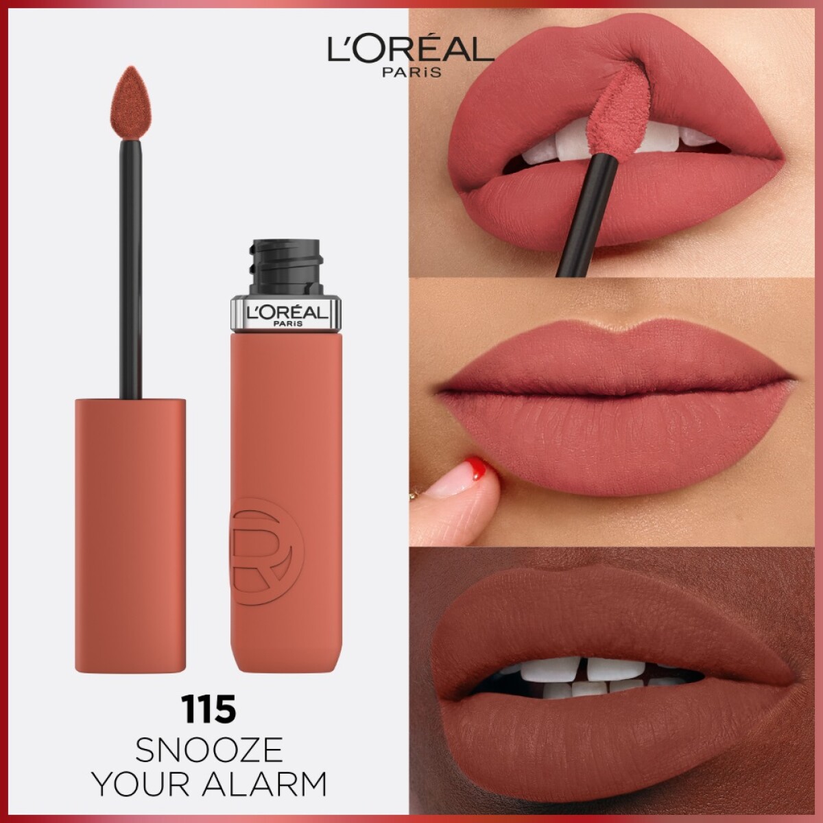 Labial Loreal Infallible Le Matte Resistance Snooze Your Alarm ...