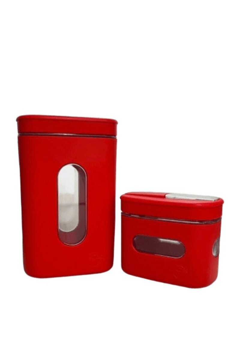 MATE PAMPA SET DE YERBEROS - ROJO — Mate Charrúa