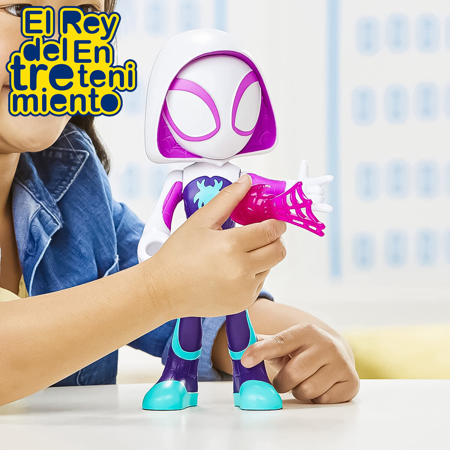 Figura Spidey Marvel Spiderman Miles Morales Ghost — El Rey del ...