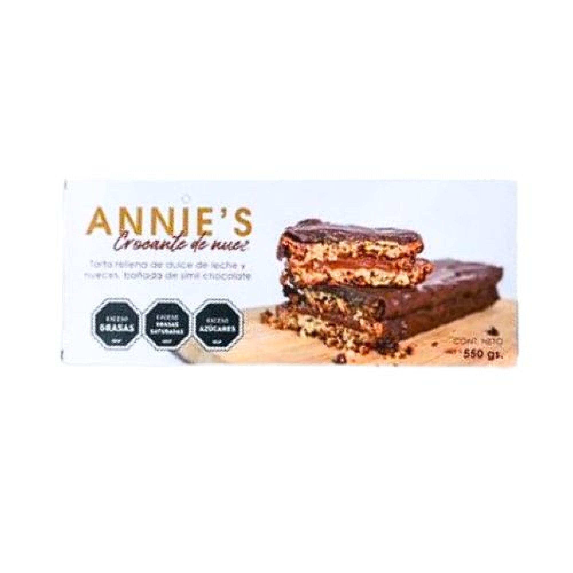 Crocante de Nuez Annies - 550 g - - Negro — CONGELADOS.COM.UY