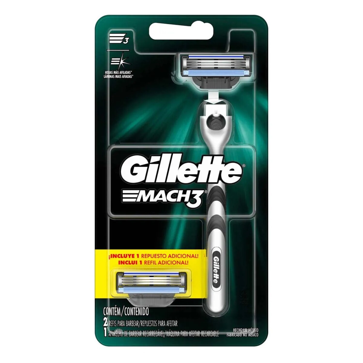 Gillette Mach 3 Razon 2 Rep — San Roque