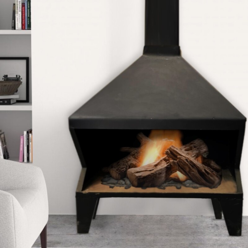 Estufa Pay de chapa 90 x 50 — Barraca Dayman