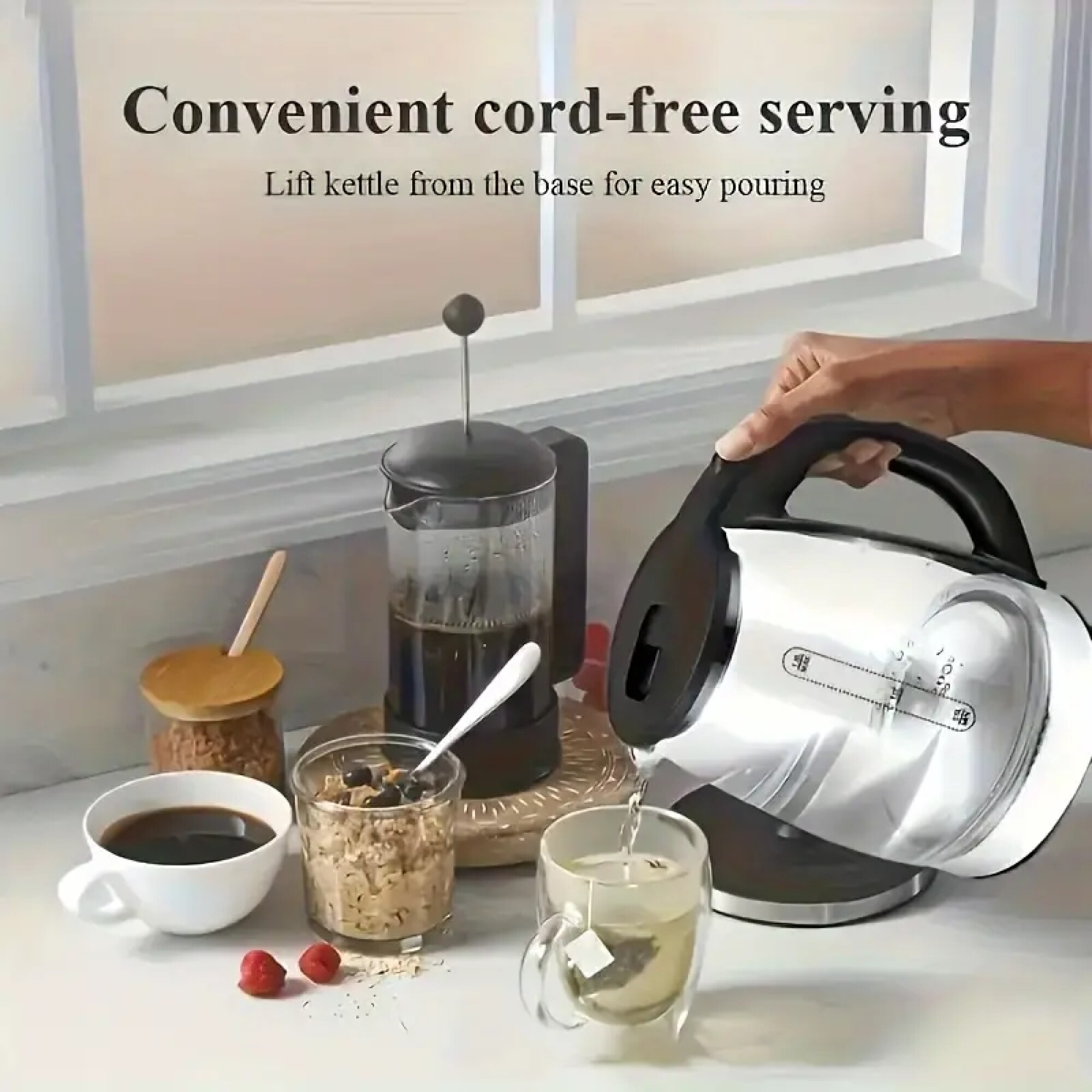 Jarra Eléctrica De Vidrio Sonifer 1.800 Lts — Lasa