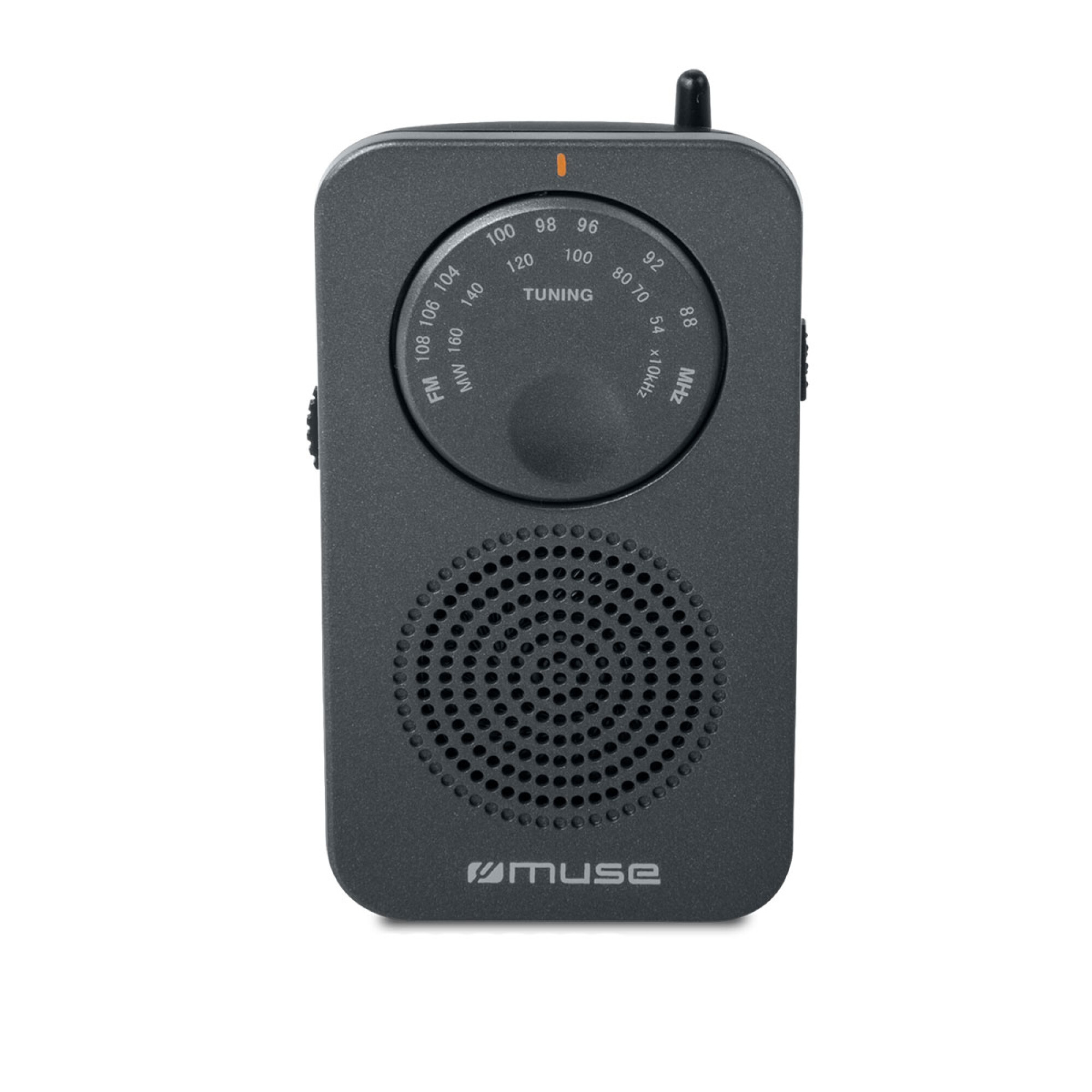 Radio Portátil Muse M01rs Analoga Negro — Palacio de la Música