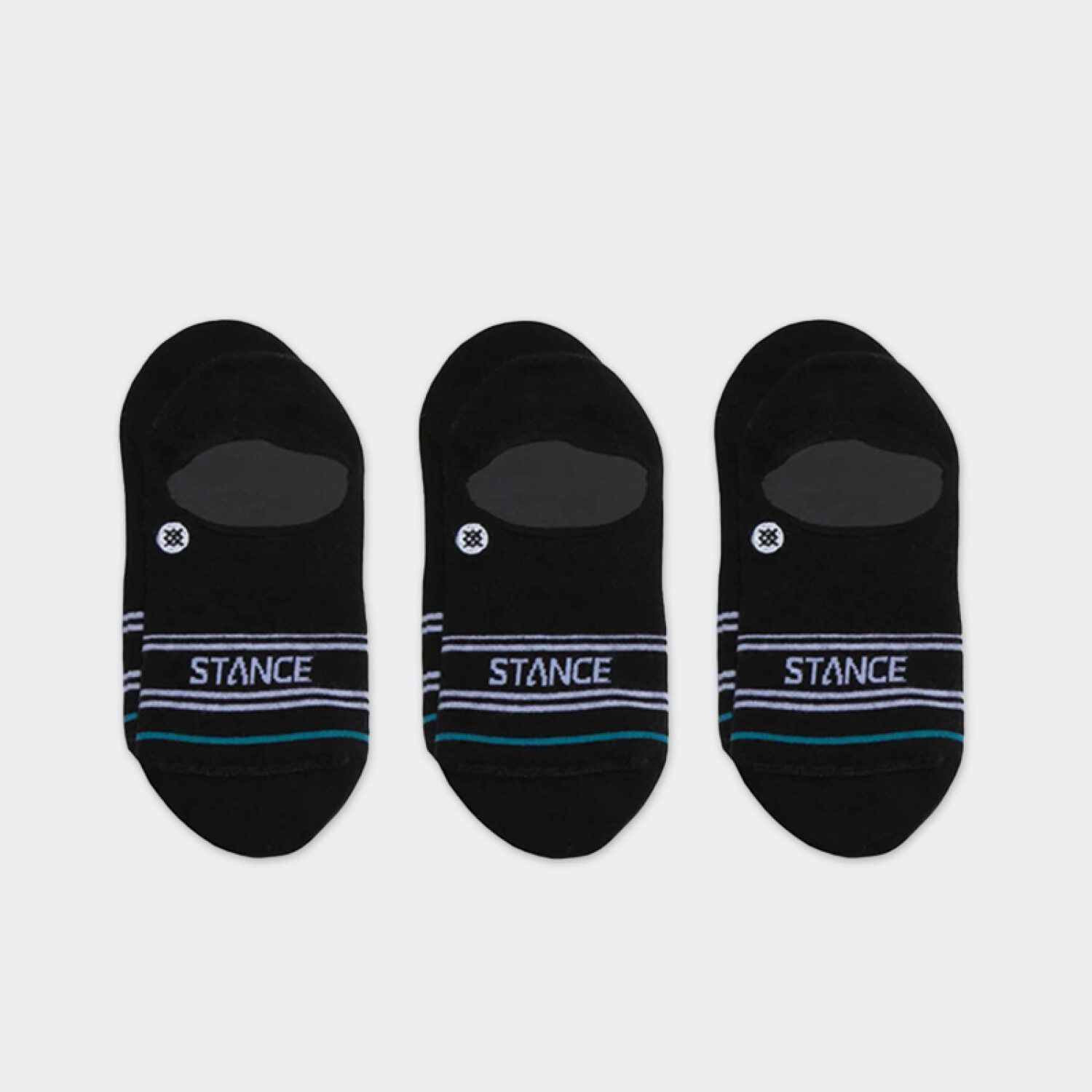 Medias Stance Sero no Show Pack x 3 - Negro — Stance