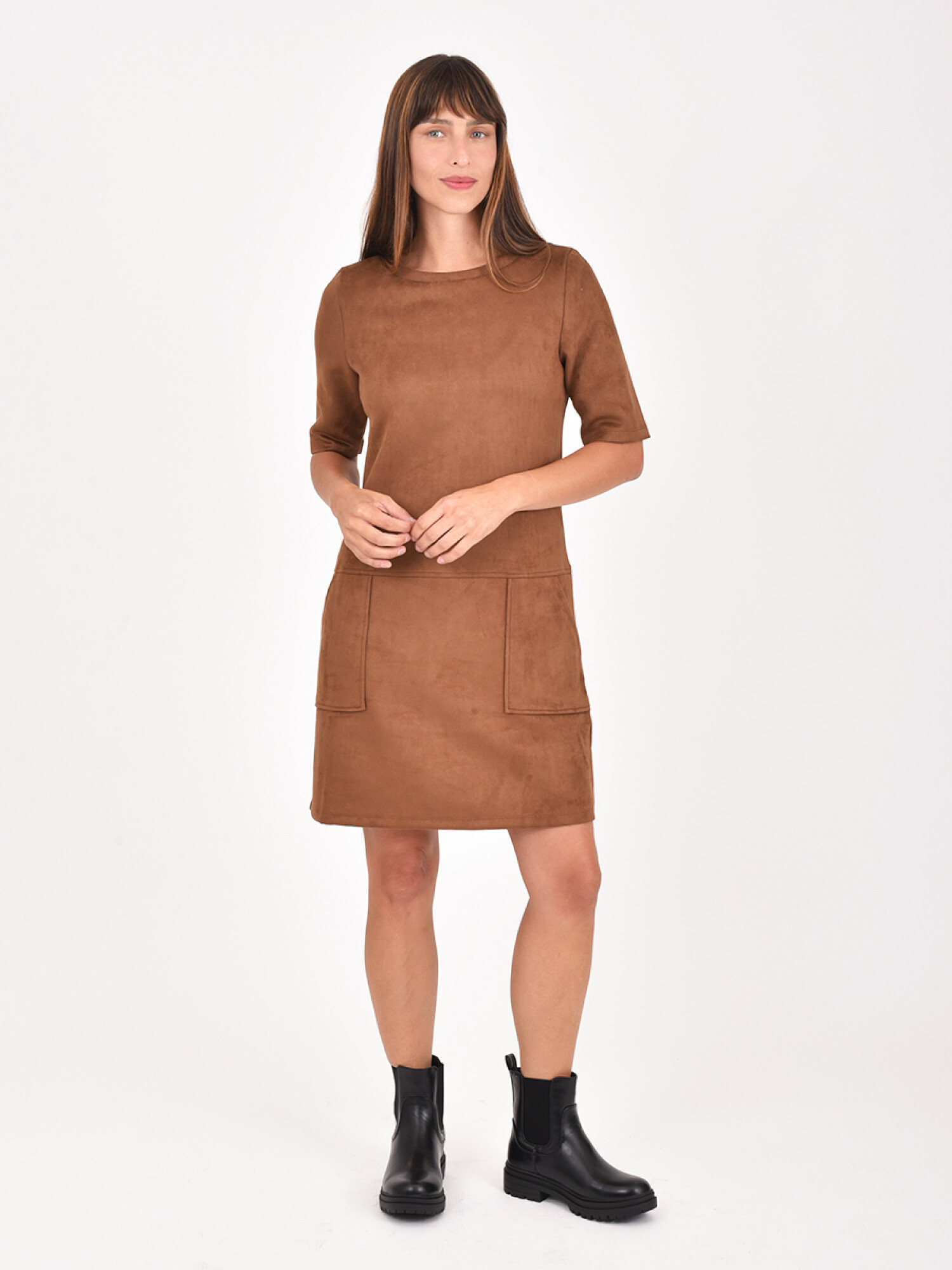 VESTIDO ZELMA - MARRON — Guapa - Paprika