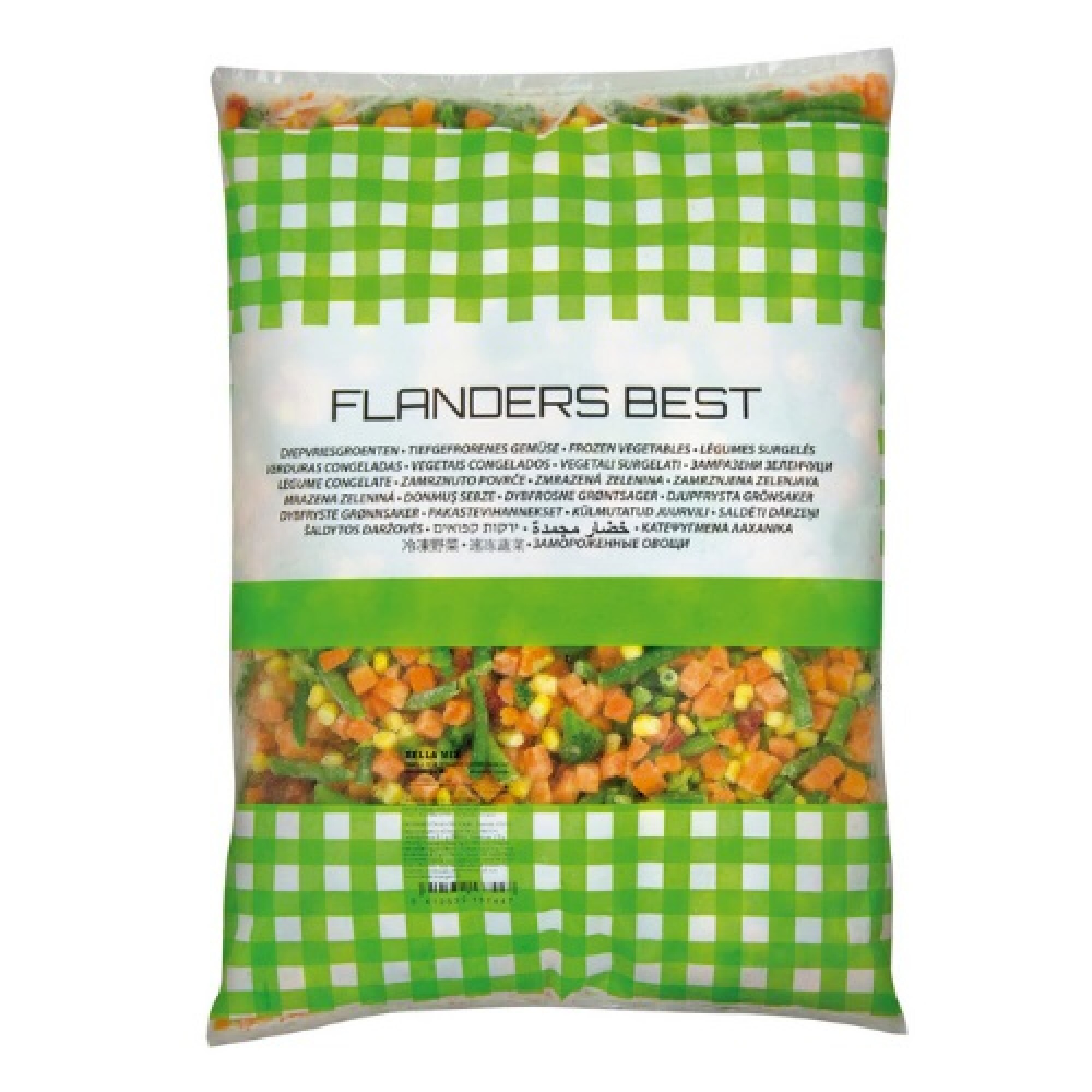 Ensalada Bella Mix Flanders - 2,5 kg — CONGELADOS.COM.UY