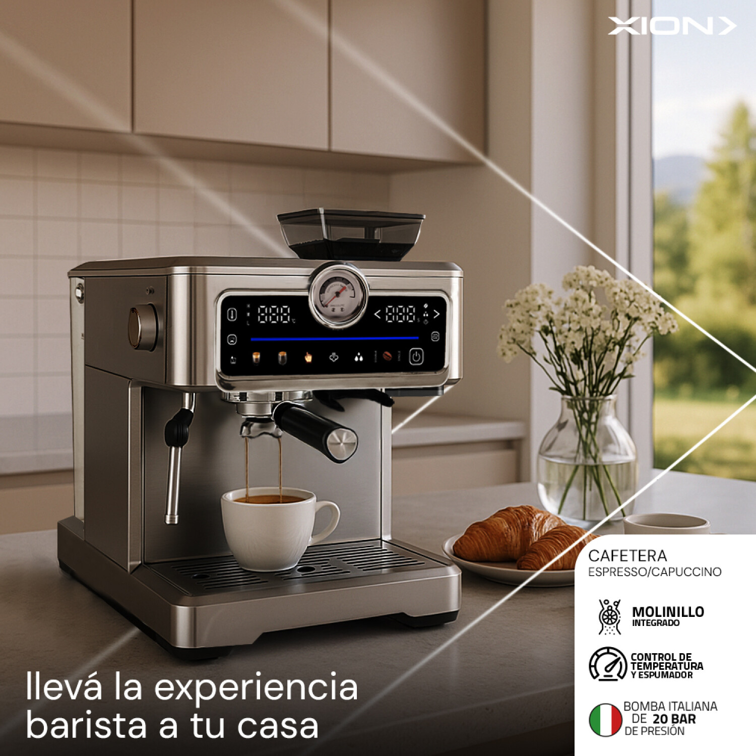 cafetera espresso y capuccino barista xion — Joacamar