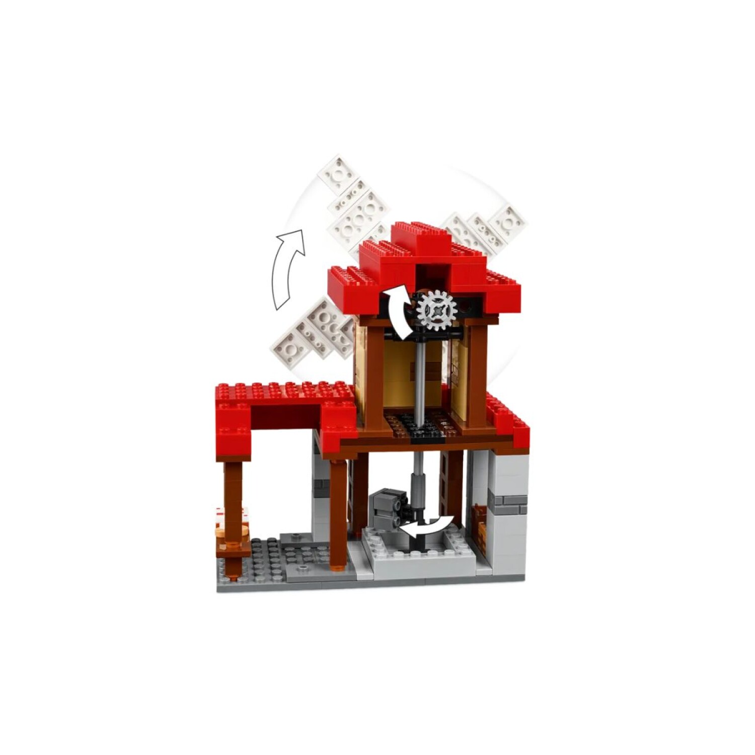 Lego Minecraft La granja de molino — Rumba