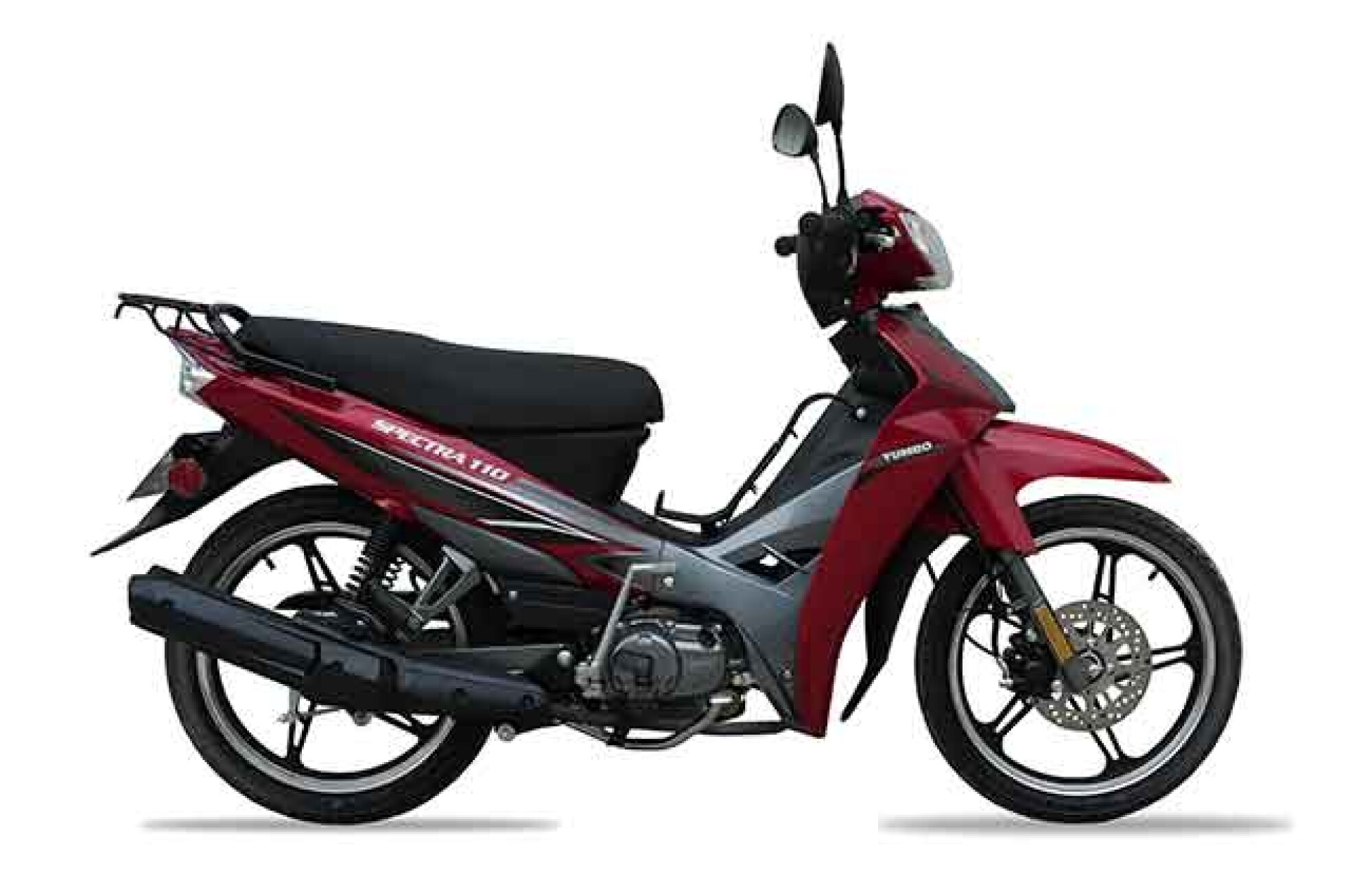 MOTO YUMBO SPECTRA 110 - ROJO — El Honguito Hogar