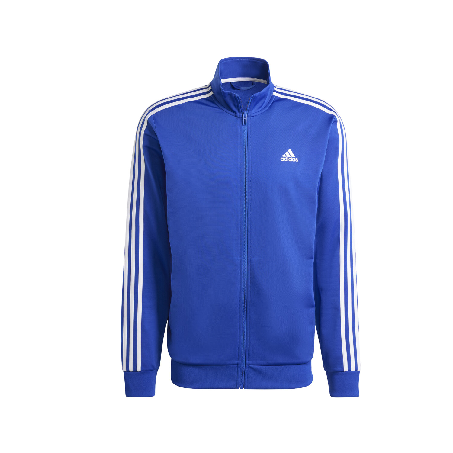 CAMPERA DEPORTIVA ESSENTIALS WARM-UP 3 TIRAS - BLUE — Global Sports