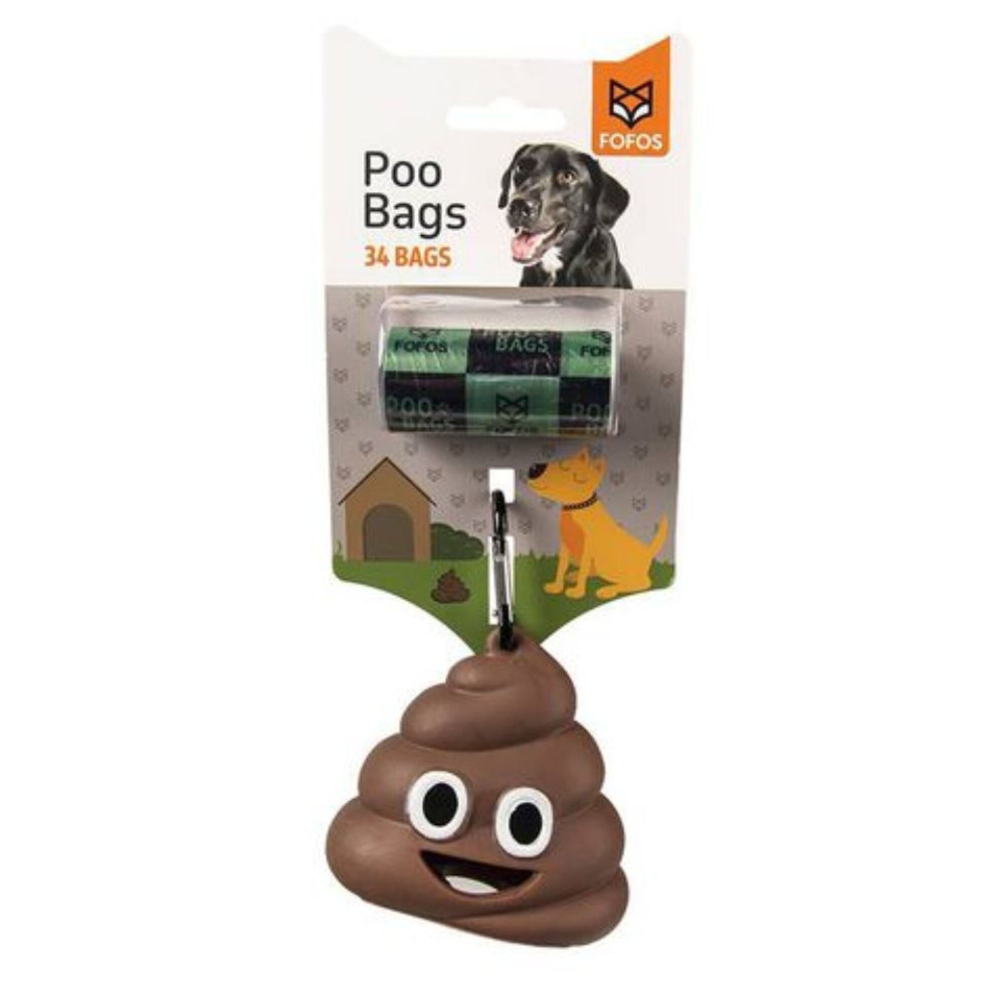 Poop Bag Sets - 34 Bafs w/One Dispenser — Pet+