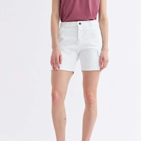 Short jean Isla color 24 - White — Tienda Soy Santander