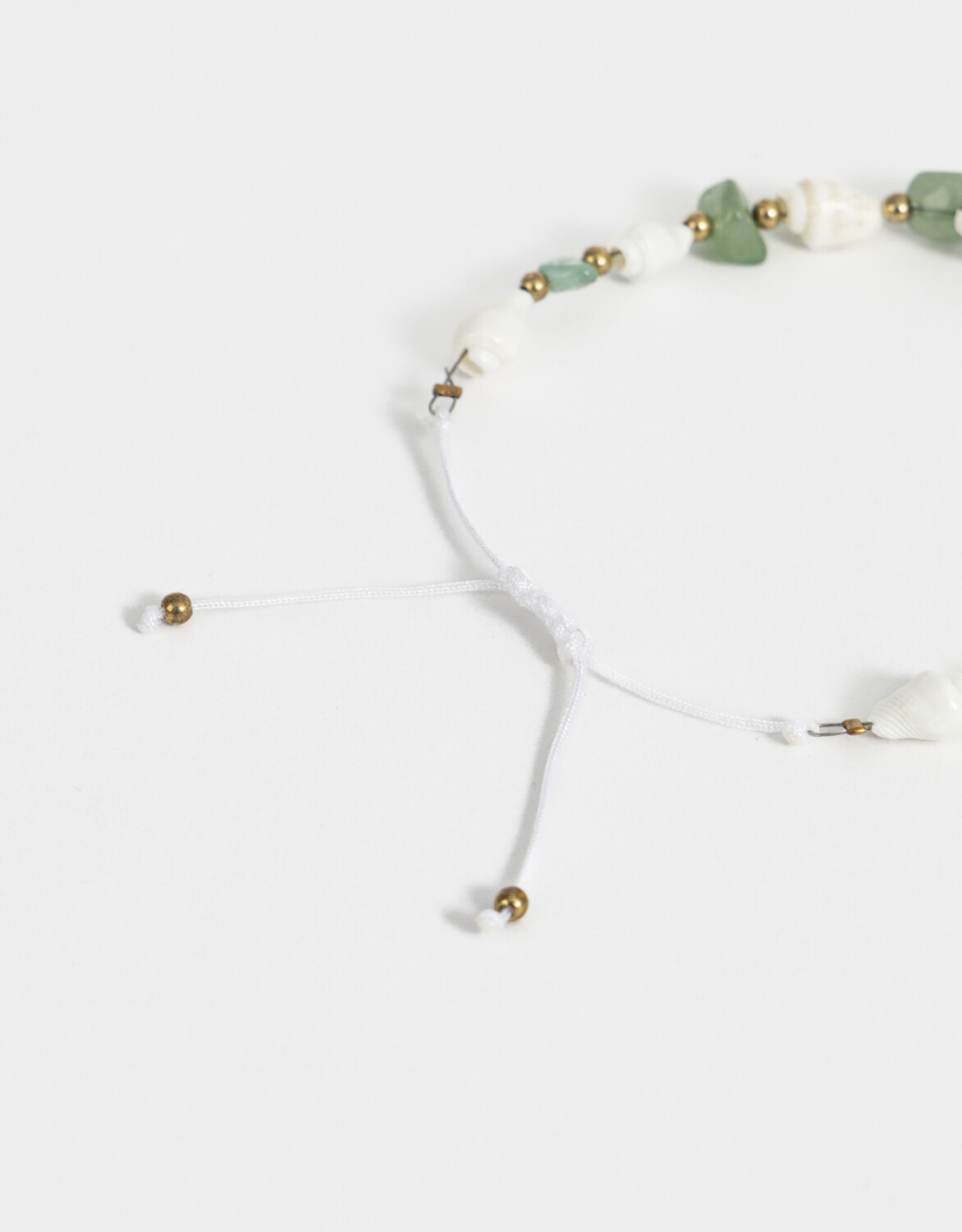 Tobillera Hilo Caracoles — Todomoda