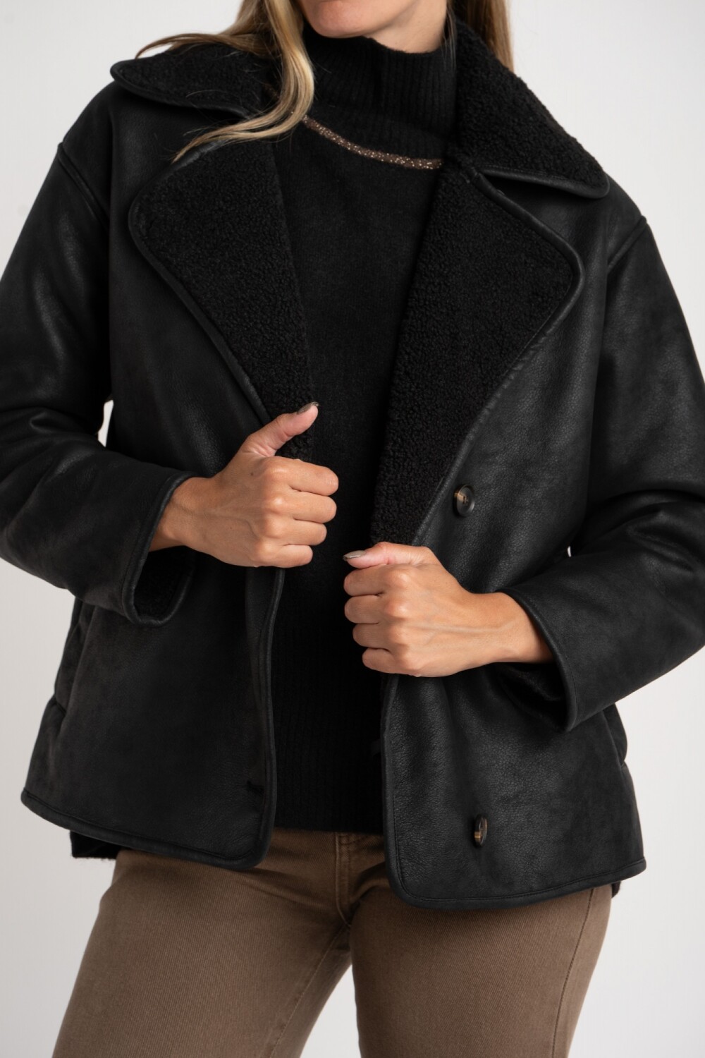 Gamulán Con Corderito - Negro — Lemon