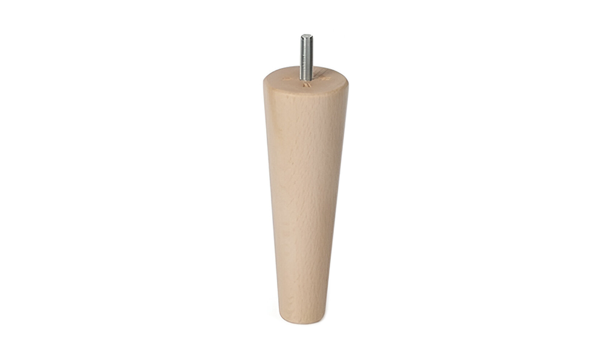 Pata De Madera Para Mueble Cónica 15 Cm 5047hc — Montecuir