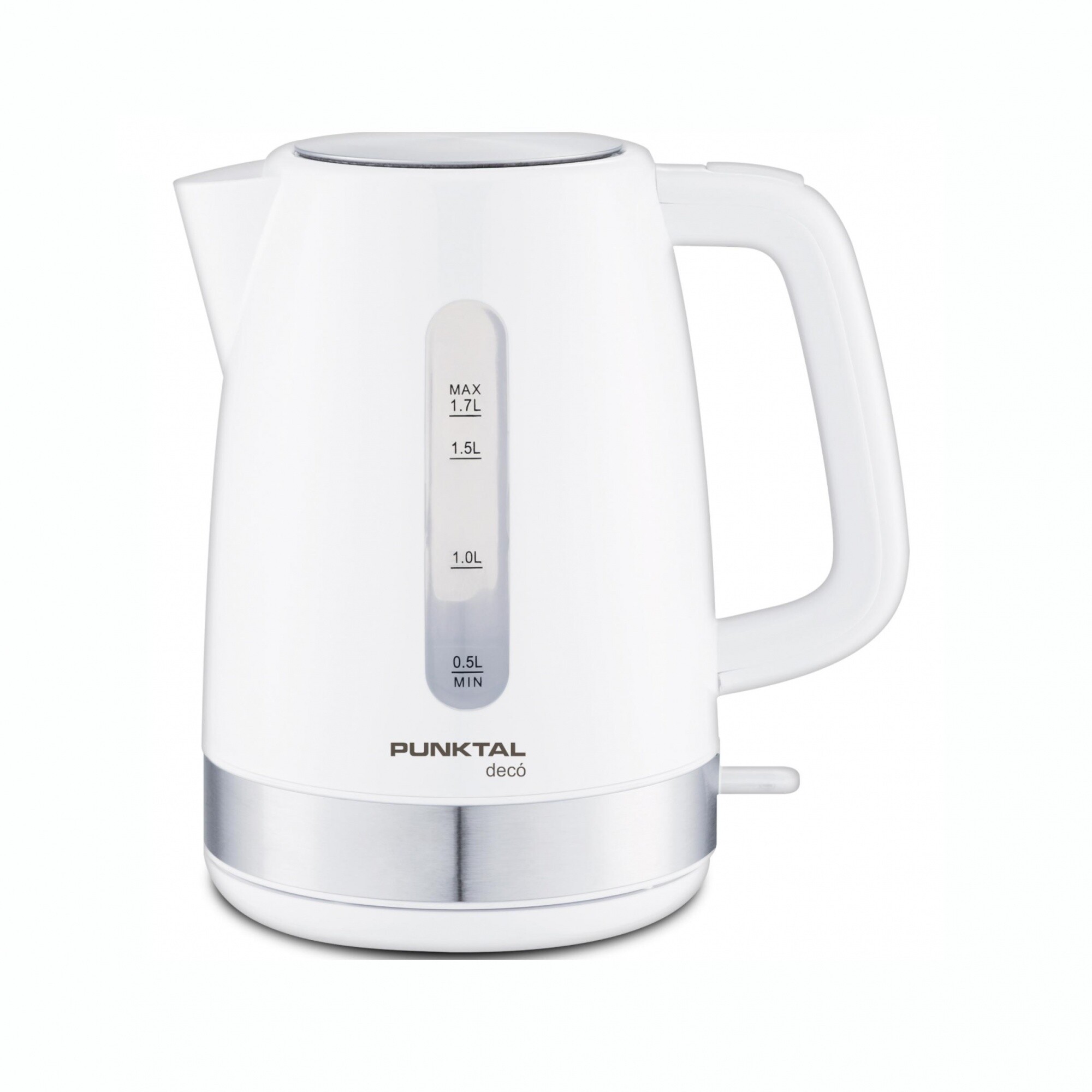 Jarra Eléctrica PUNKTAL PK-3350 2200W Capacidad 1.7Lt - Blanca — AMV Store