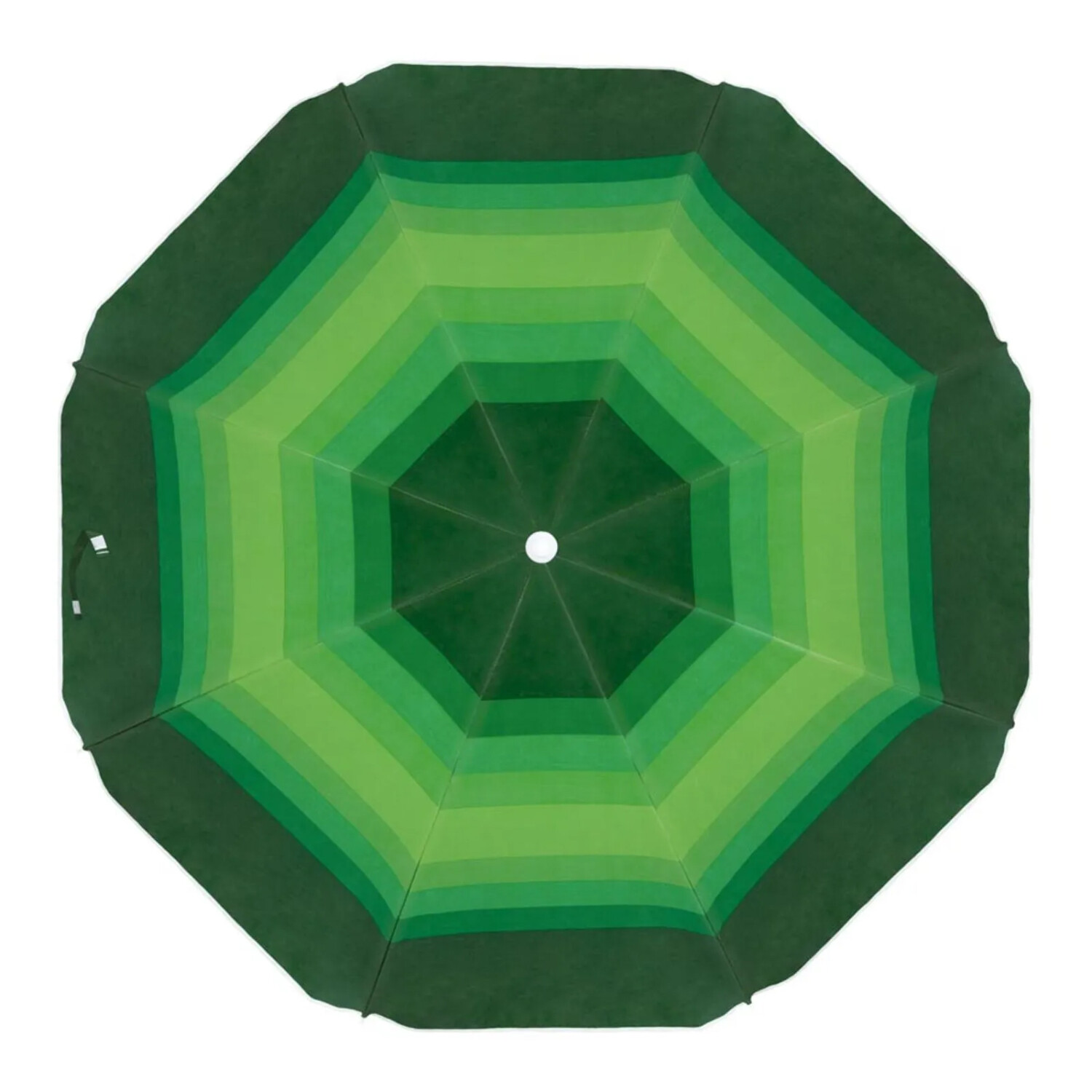 Sombrilla Playa Fashion MOR 1,80 M FPS 70 Protección UV - Verde — HTS