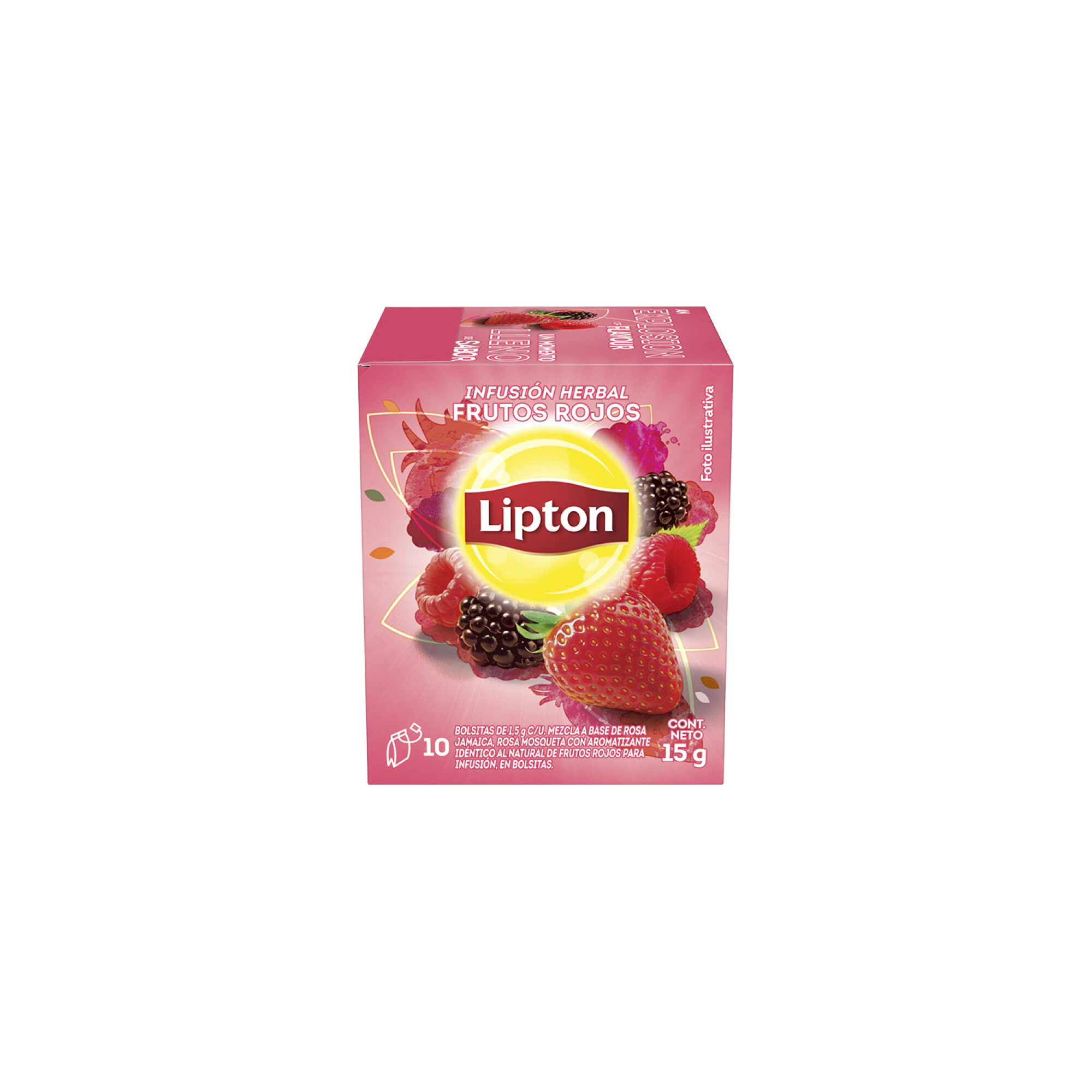 TE LIPTON FRUTOS ROJOS x 10 sob — El palacio del café