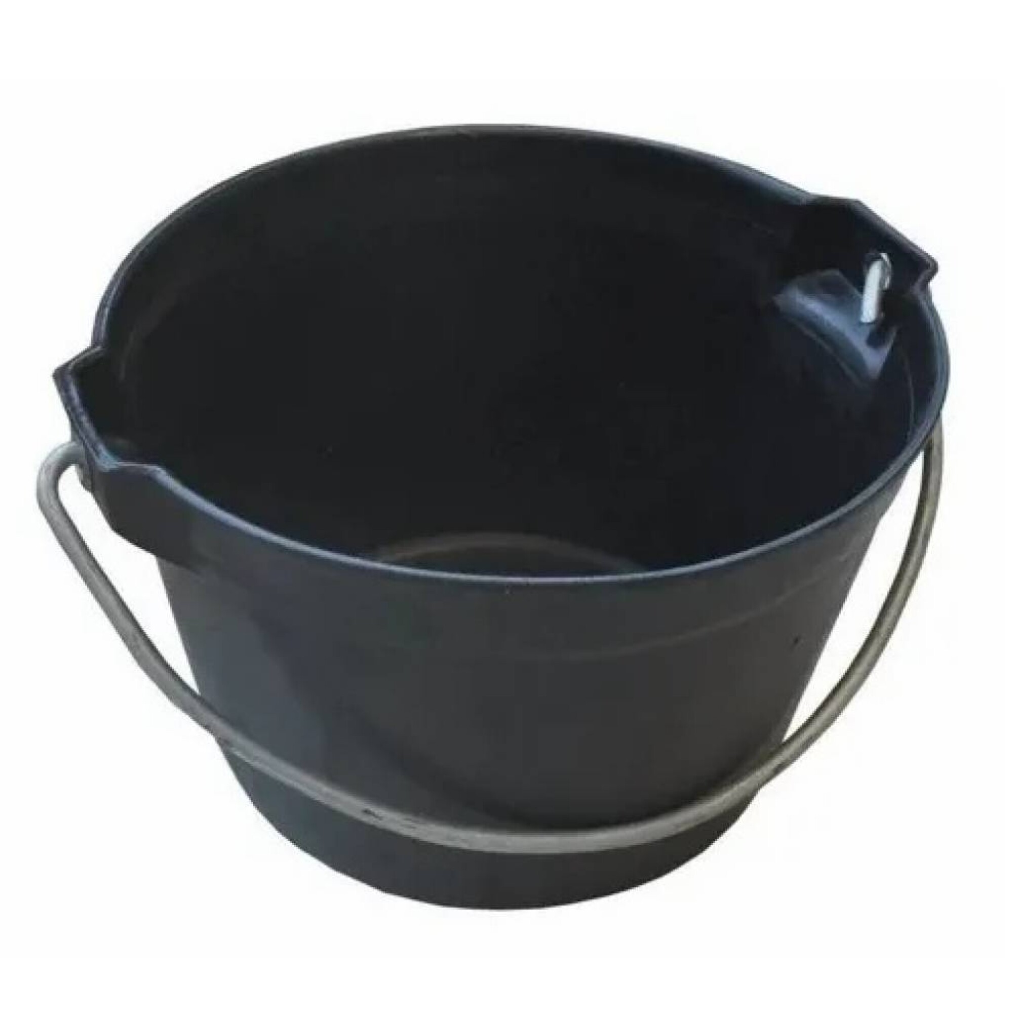 Balde Negro Extra Reforzado de Obra — Ferretería Arocena
