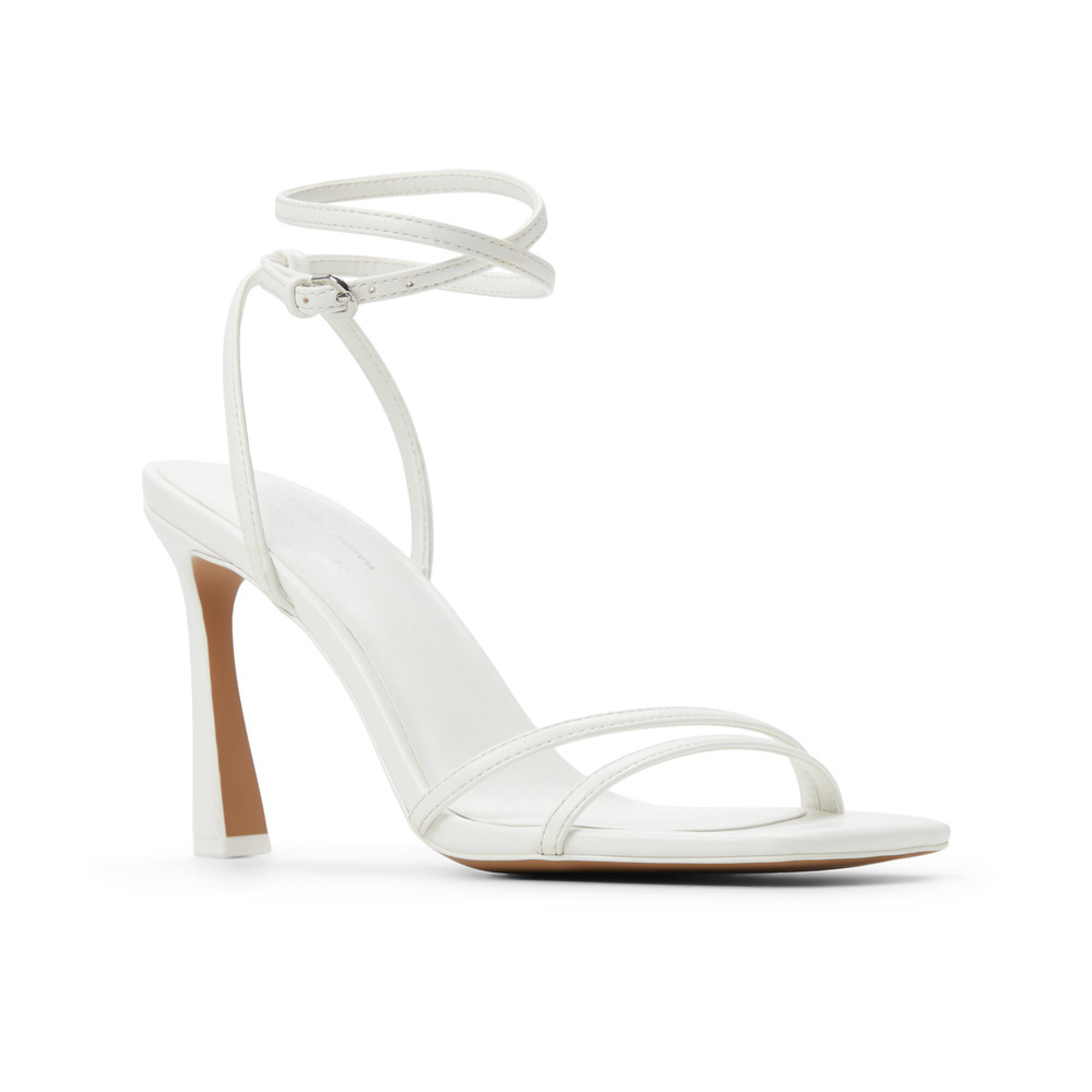 ALMAA WHITE SYNTHETIC - WHITE — Sallustro