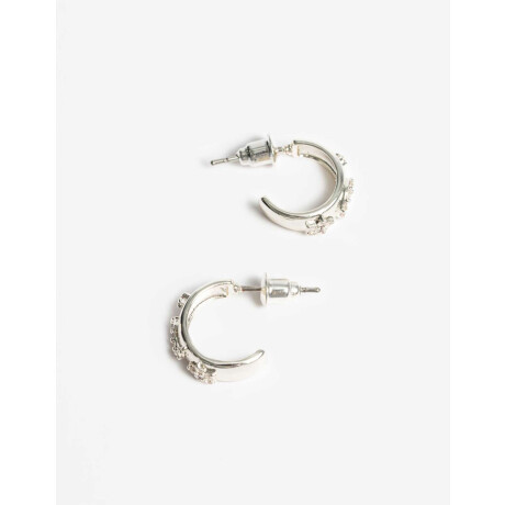 Argollas Mystic Con Cubic Zirconia - Plateado — Tienda Soy Santander