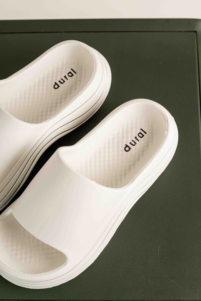 Sandalia Plataforma Blanca Del 36 Al 41 — Dural